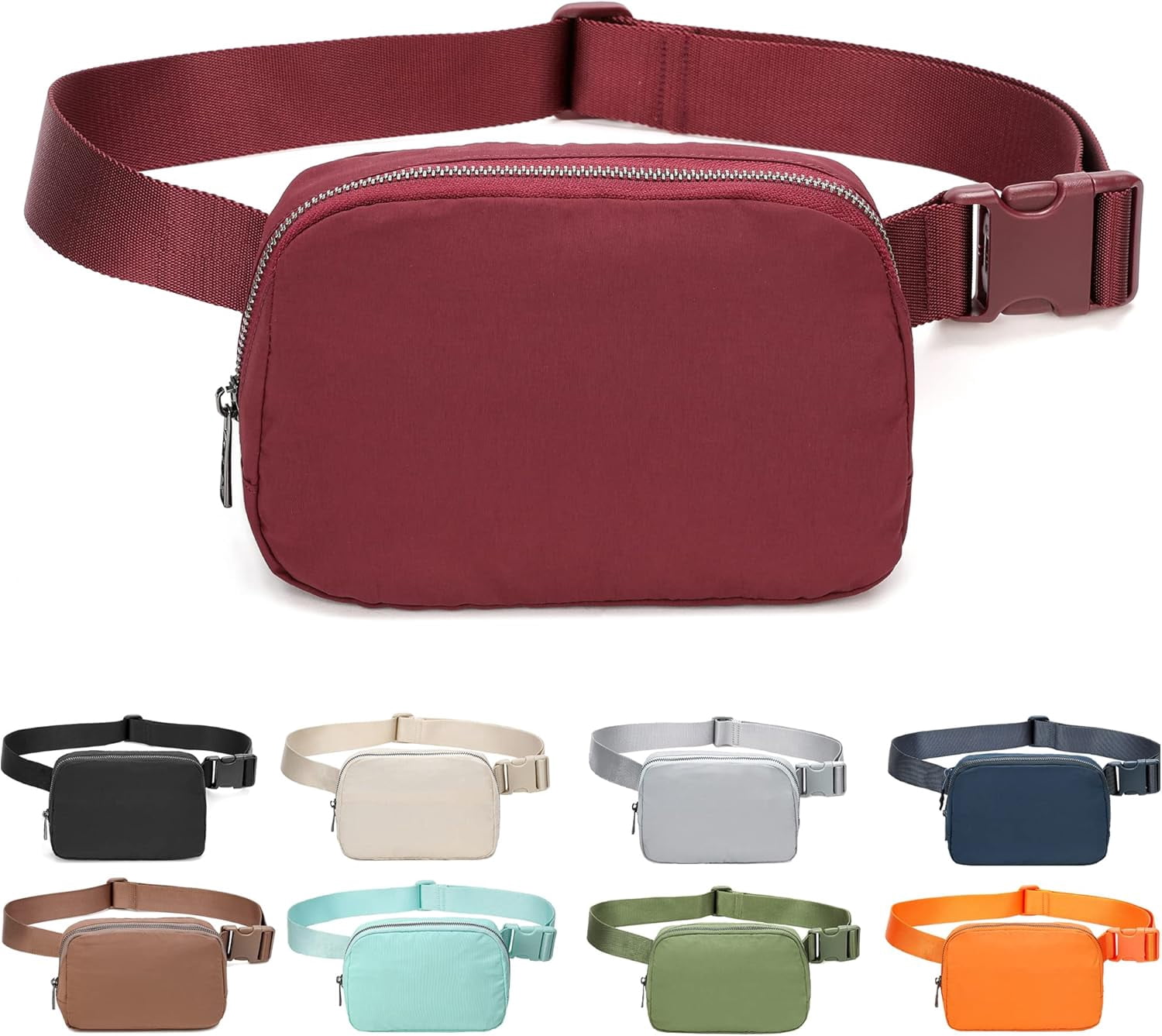 Fanny Belt Bag Crossbody Bags Bum Bag for Running Hiking Travel Workout ...