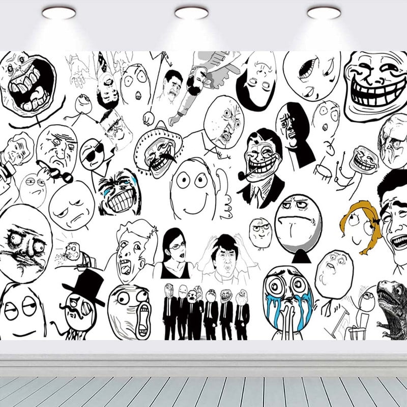 Fanny Meme Background Taspestry Post Banner Backdrop Party Supplies ...