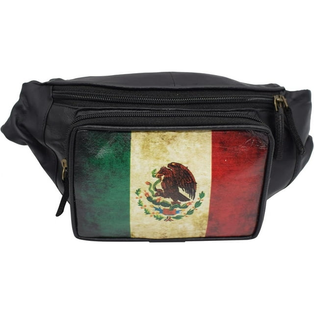 Fanny Pack Genuine Leather Adjustable Waist Crossbody Bag for Outdoor ...