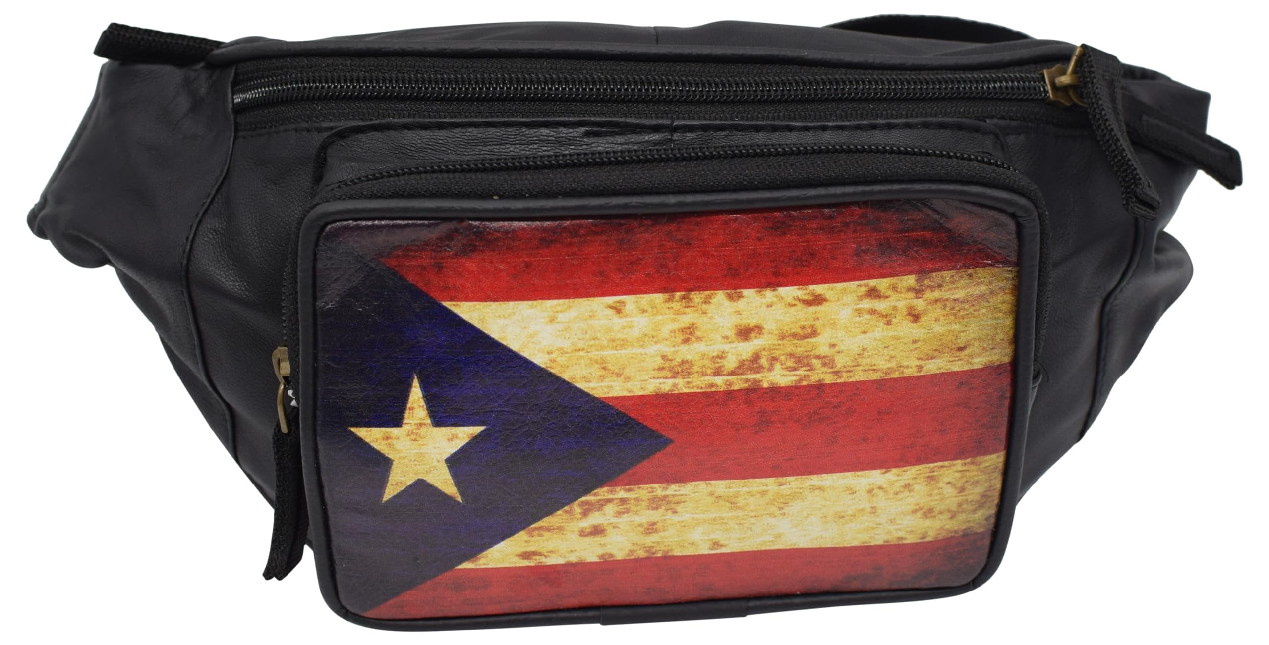 Fanny Pack Genuine Leather Adjustable Waist Crossbody Bag for Outdoor ...