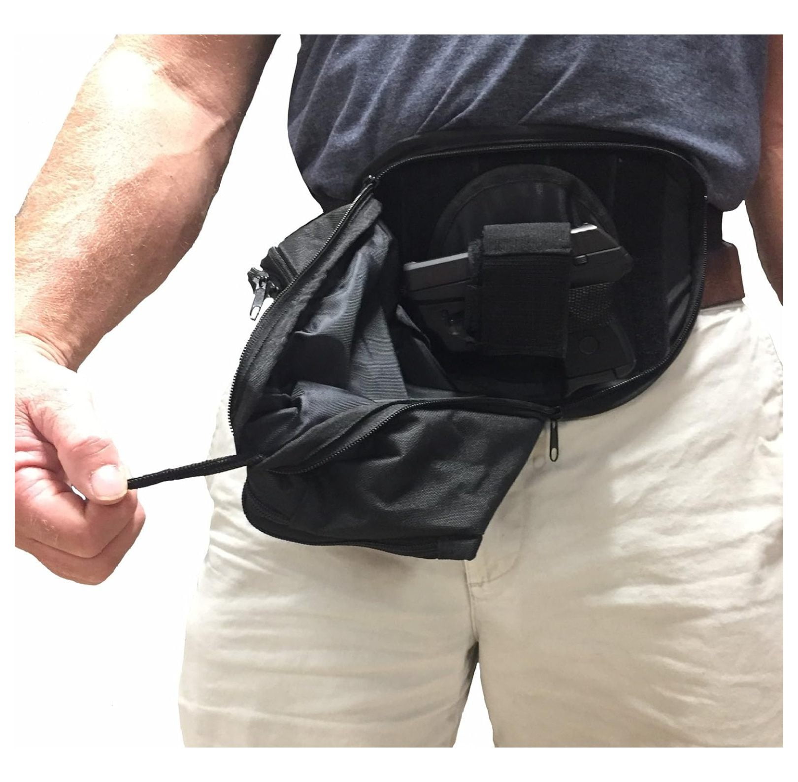 Fanny Pack Holster for 17,19,20,21 and All golcks up to 5" Barrel ...