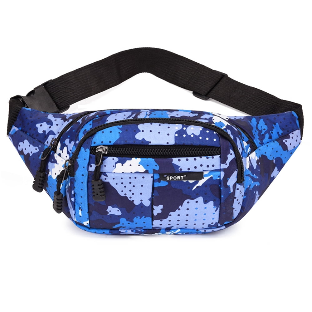 Fanny Pack Pockets Waist Bag Adjustable Belt for Men and Women Running ...