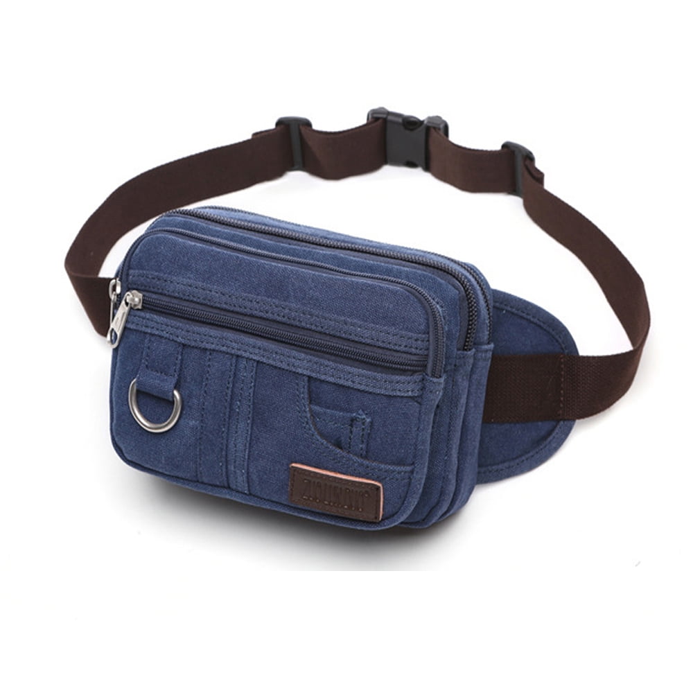 Fanny Pack for Men，Large Capacity Waterproof Waist Bag ,with Adjustable ...