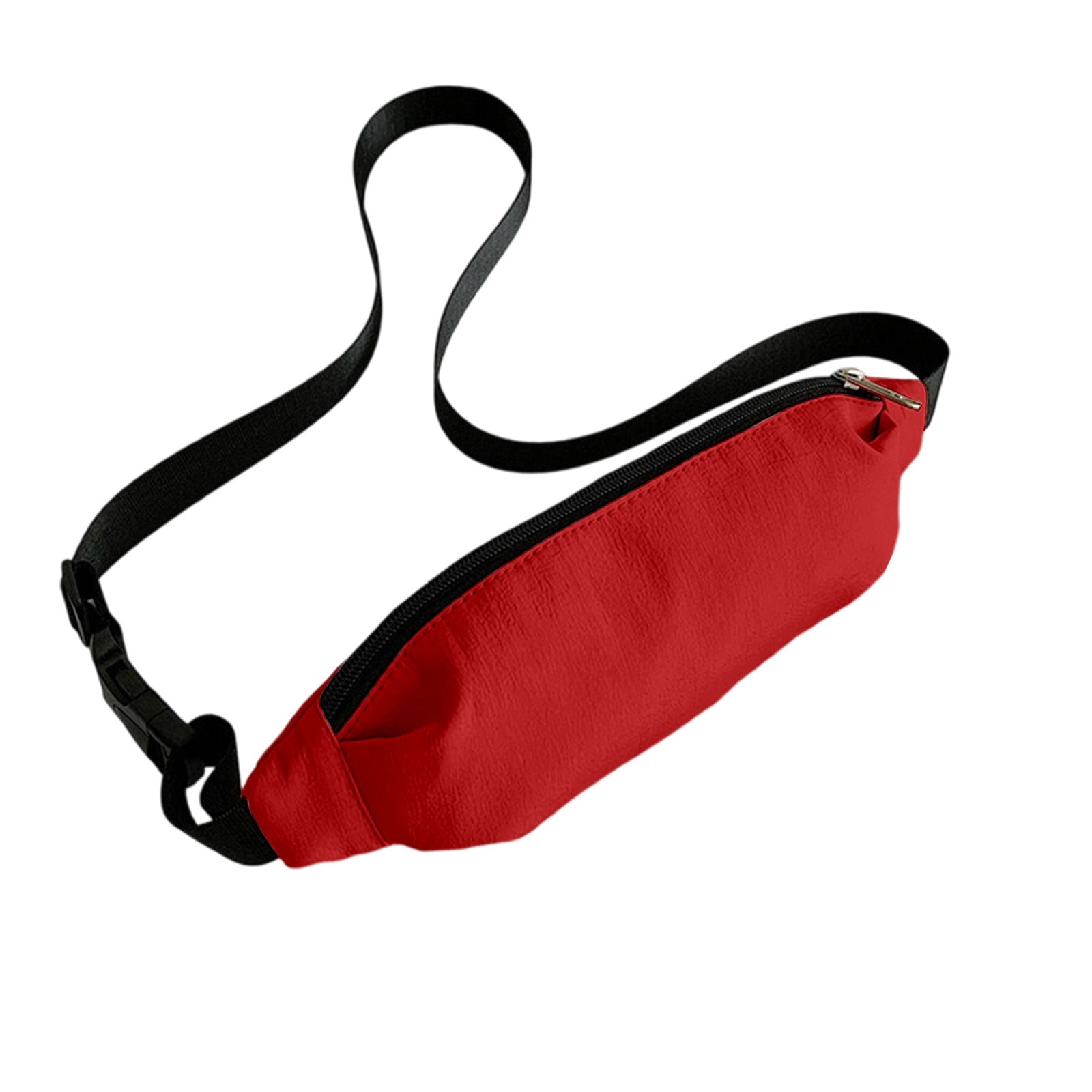 Fanny Pack for Unisex Solid Color Adjustable Strap Multi Pockets ...
