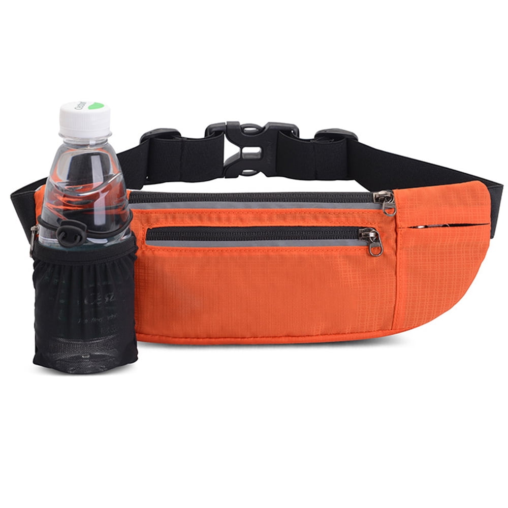 Fanny Pack with Water Bottle Holder ，Water Resistant Lightweight for ...