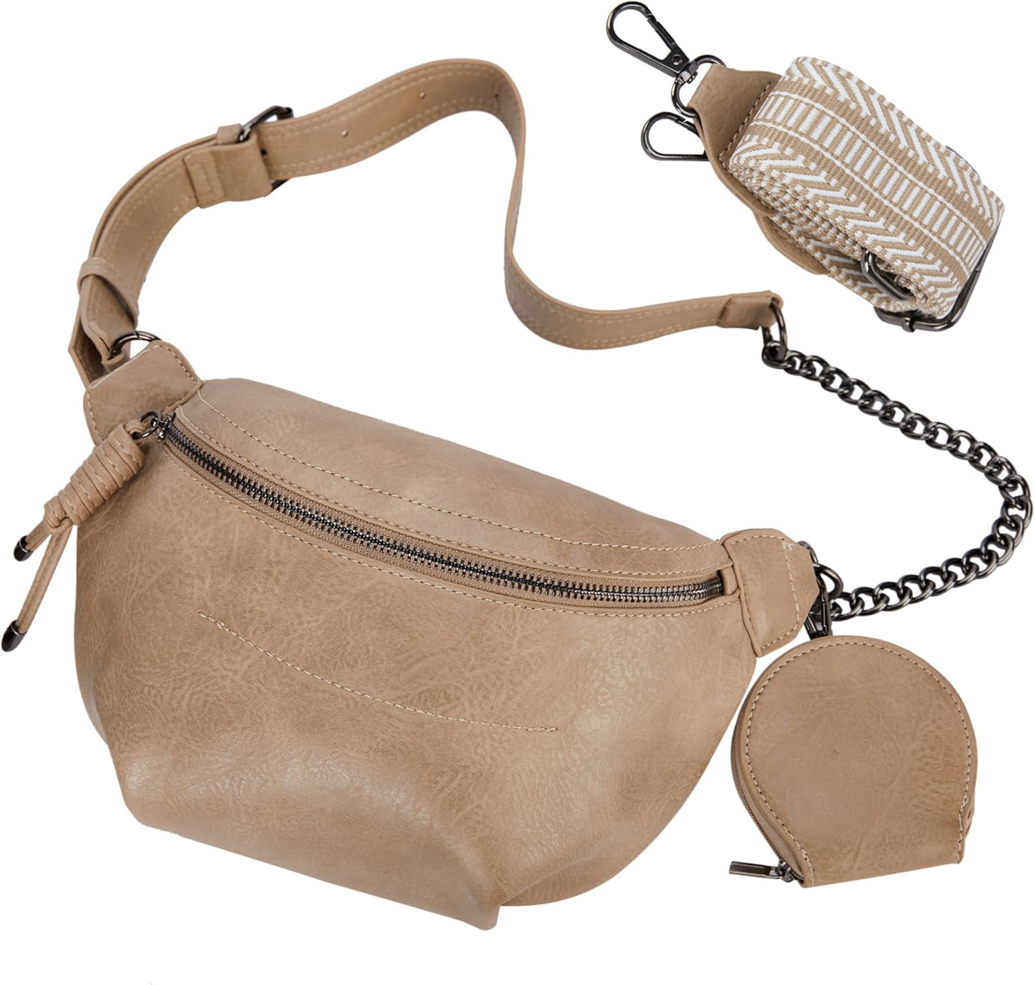 Fanny Packs Bag for Women-Fashion Crossbody Bags Chest Purses Belt Bag ...