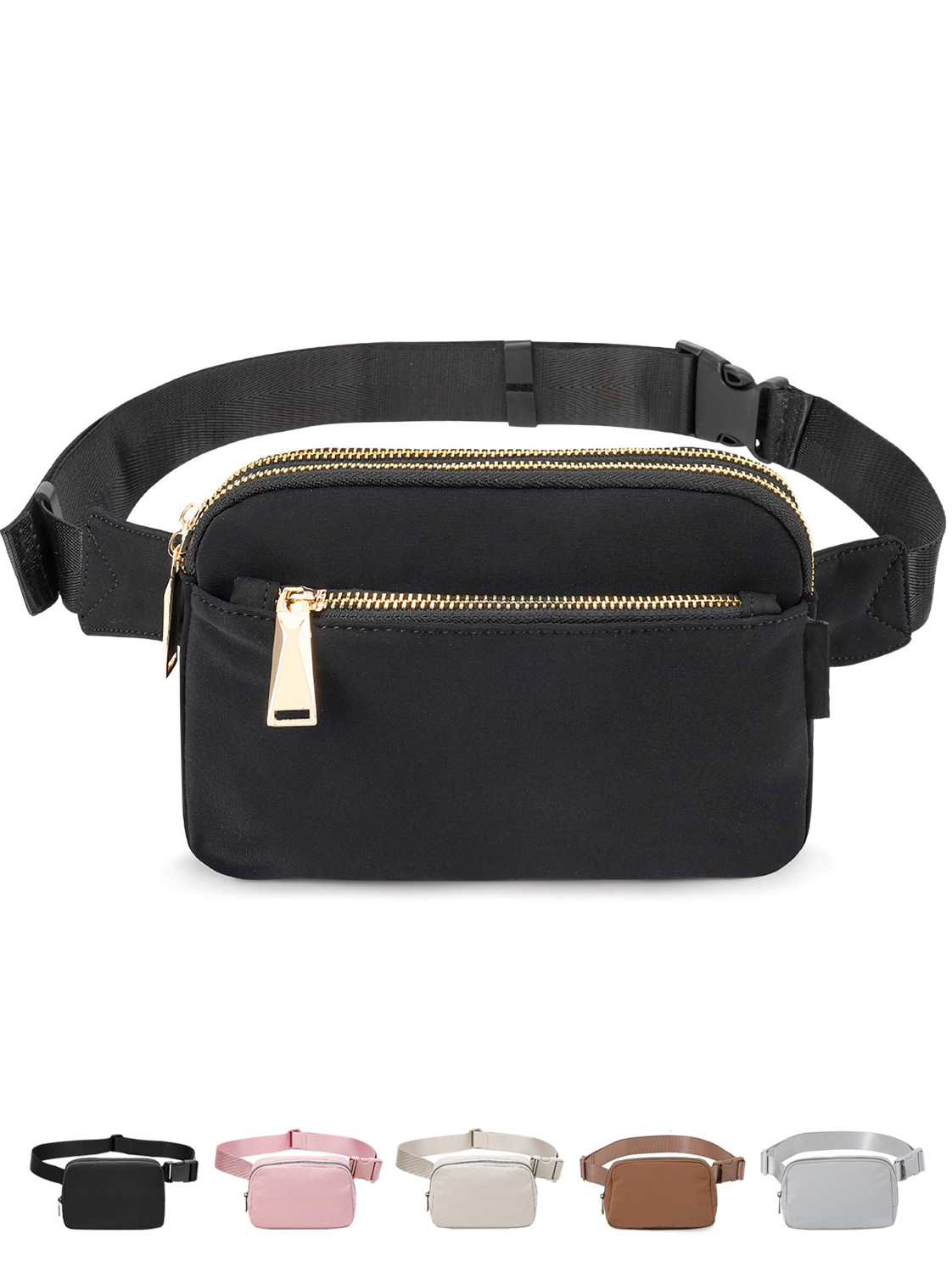 RF104-BK Tactical Fanny Pack - Black - Walmart.com