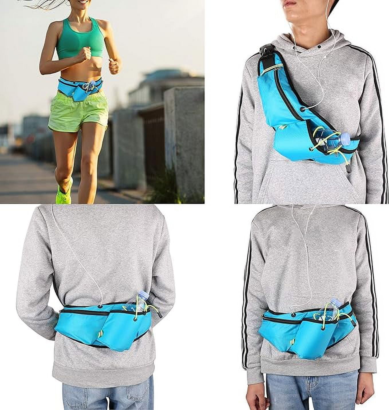 Fanny Packs for Women, Waist Bag, Nylo Large Waterproof Waist Pack with ...