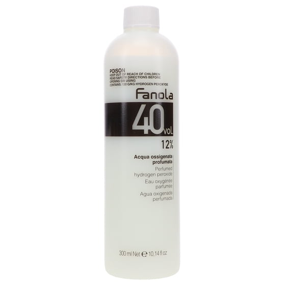 Fanola Perfumed Hydrogen Peroxide 12% 40 Vol, Hydrating, Smoothing, 10. ...