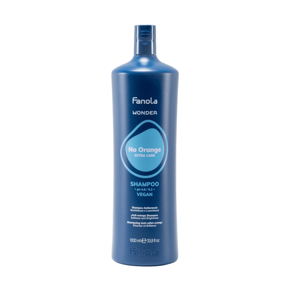 Fanola Wonder No Orange Anti-Orange Shampoo, Neutralizes Brassy Tones ...
