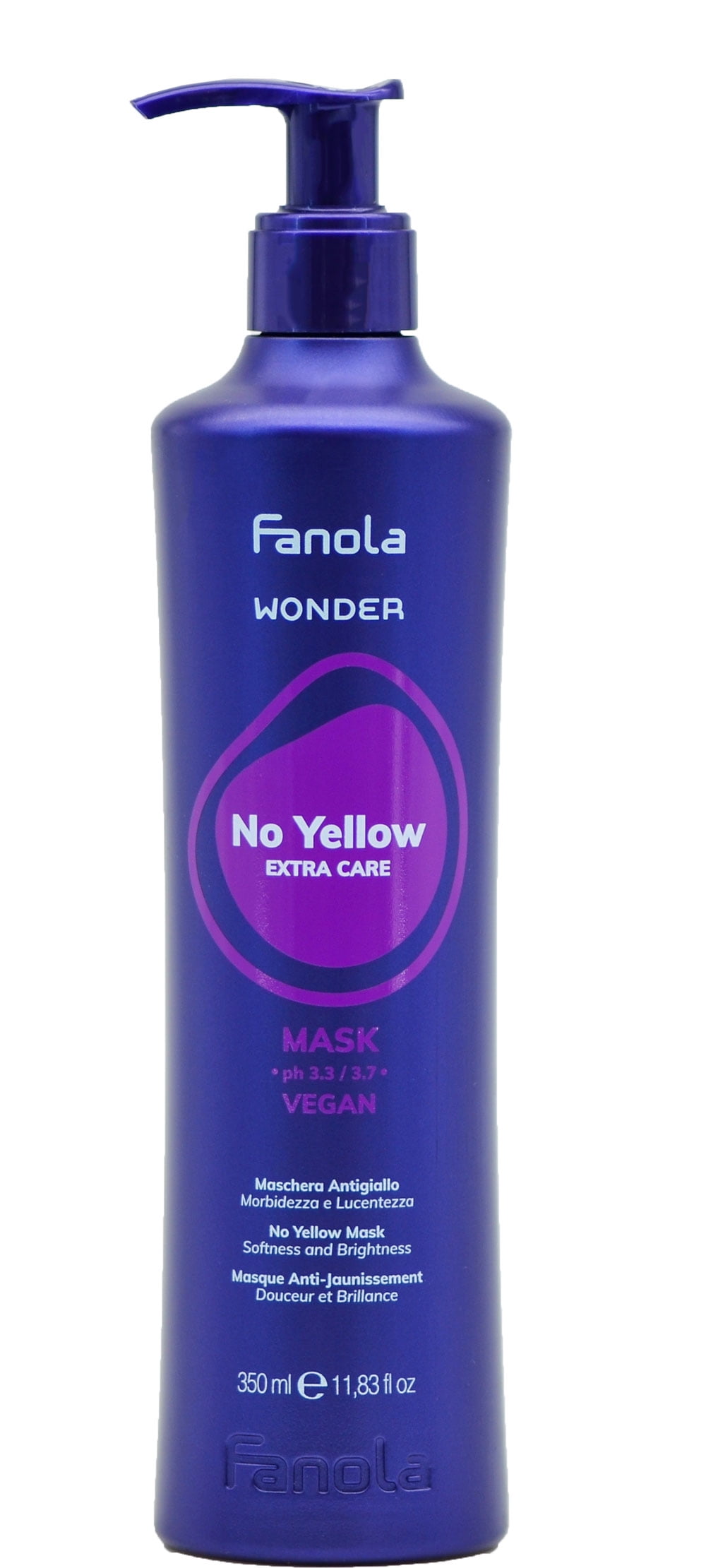 Fanola Wonder No Yellow Extra Care Mask - 11.83 oz - Walmart.com