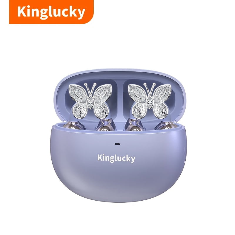 Fanruina Clip On Open Ear Wireless Earbuds. Detachable Earrings Design ...