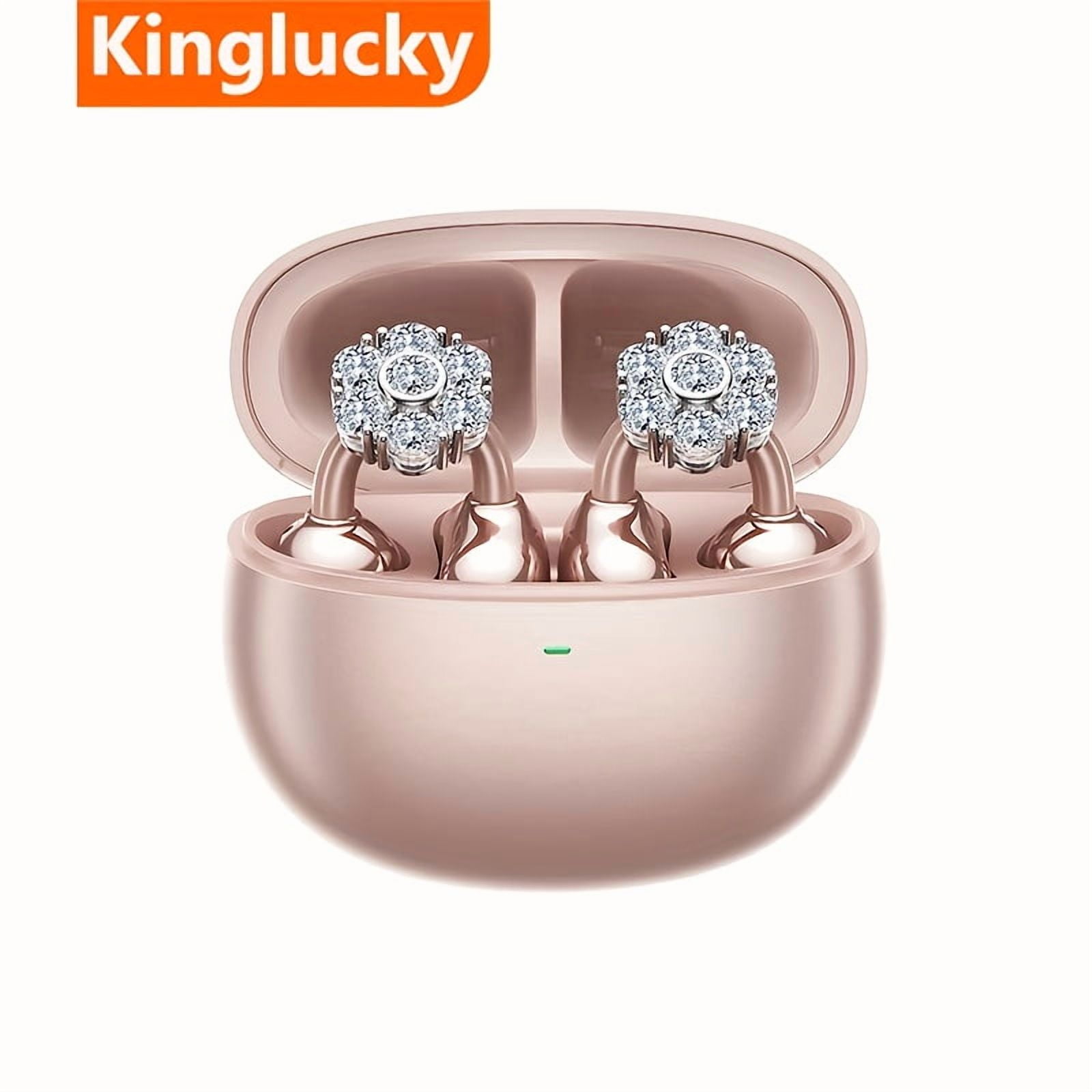 Fanruina Clip On Open Ear Wireless Earbuds. Detachable Earrings Design ...