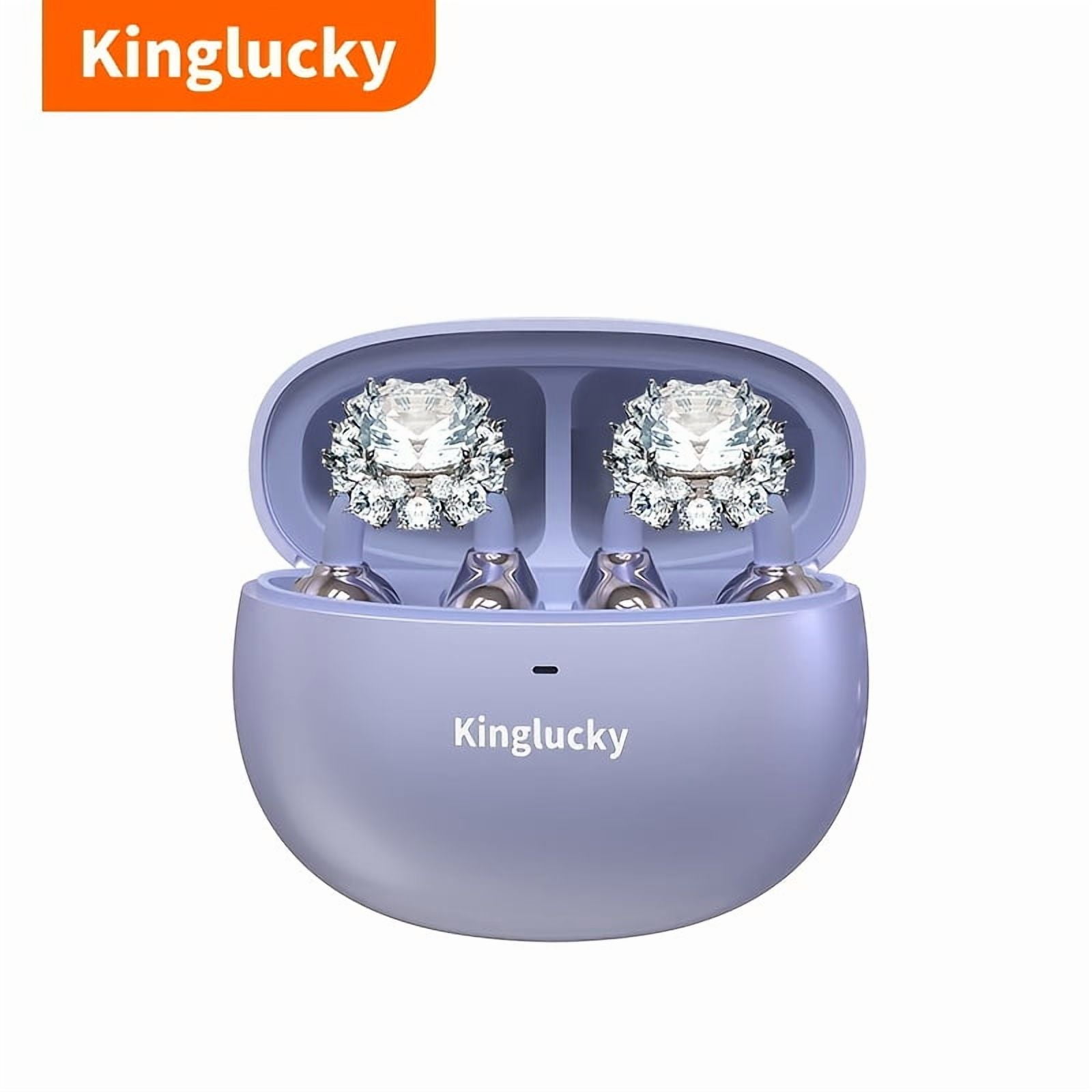 Fanruina Clip On Open Ear Wireless Earbuds. Detachable Earrings Design ...