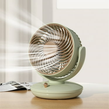 JOLTIX 7" Table Fan,3100mAh,Silent, Super Wind Power and Battery Life ...
