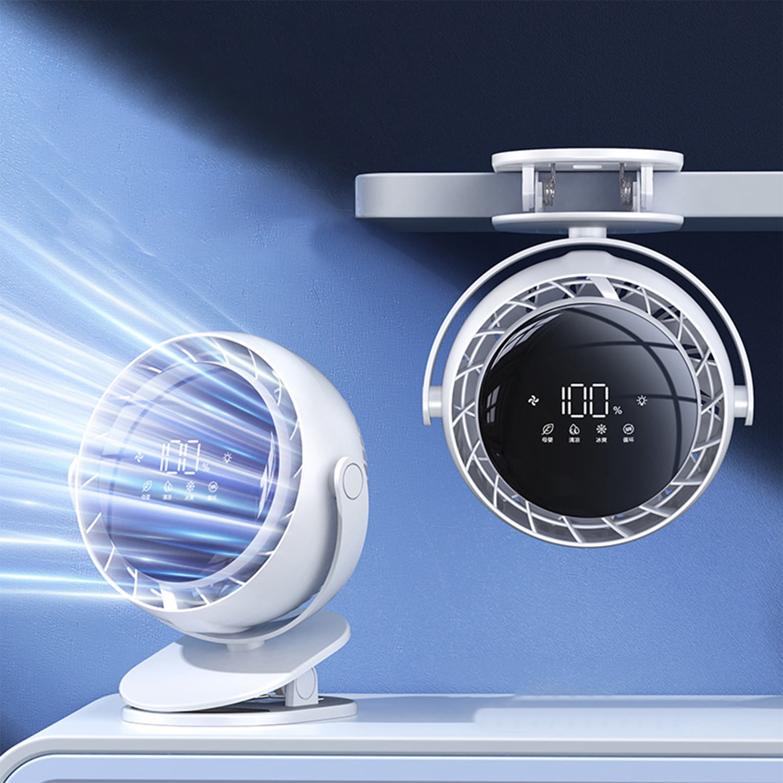 Fans on Clearance ASXITE Fans that Blow Cold,Clip Fans,Portable ...