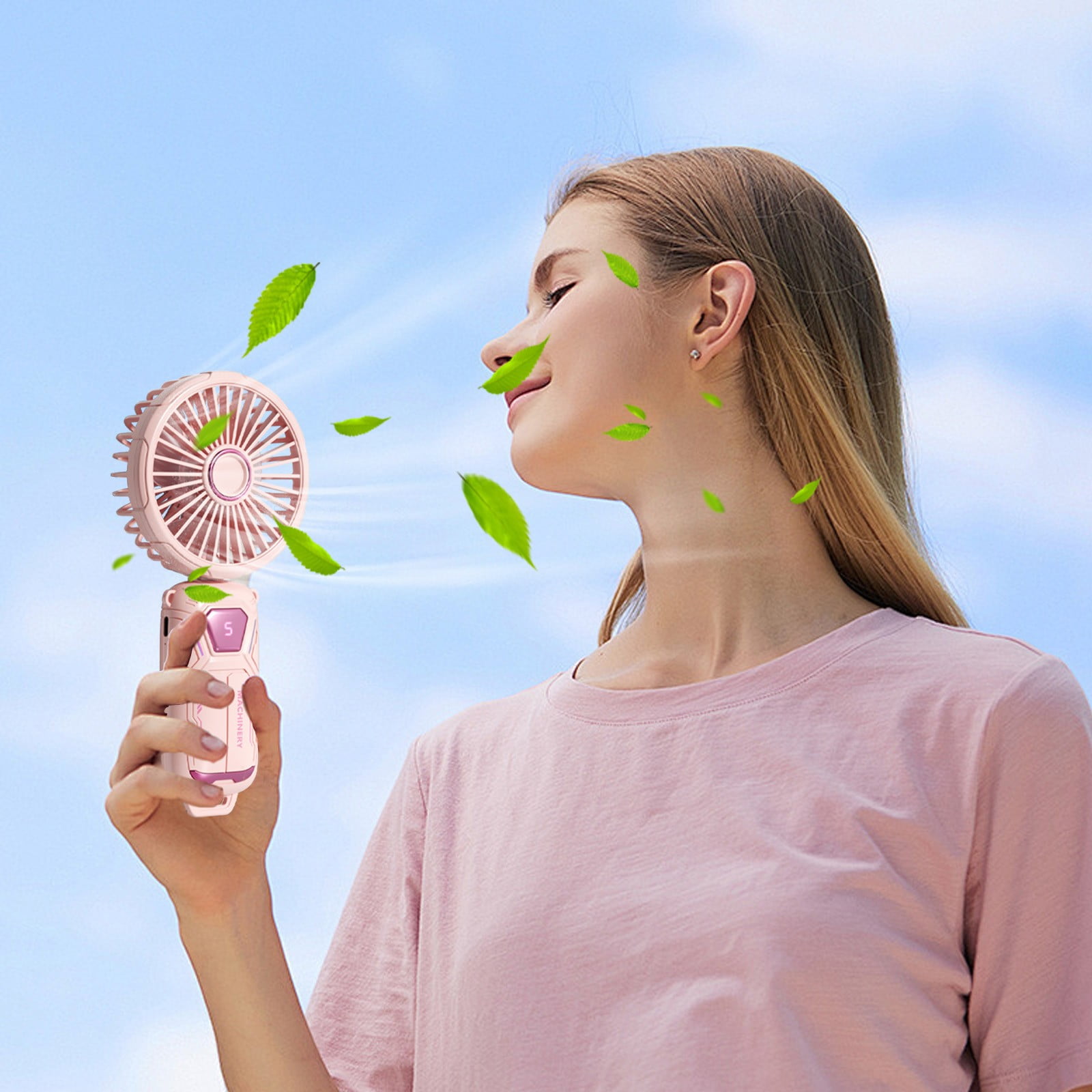 Fans on Clearance ASXITE Fans that Blow Cold,Handheld Fans,Mecha ...