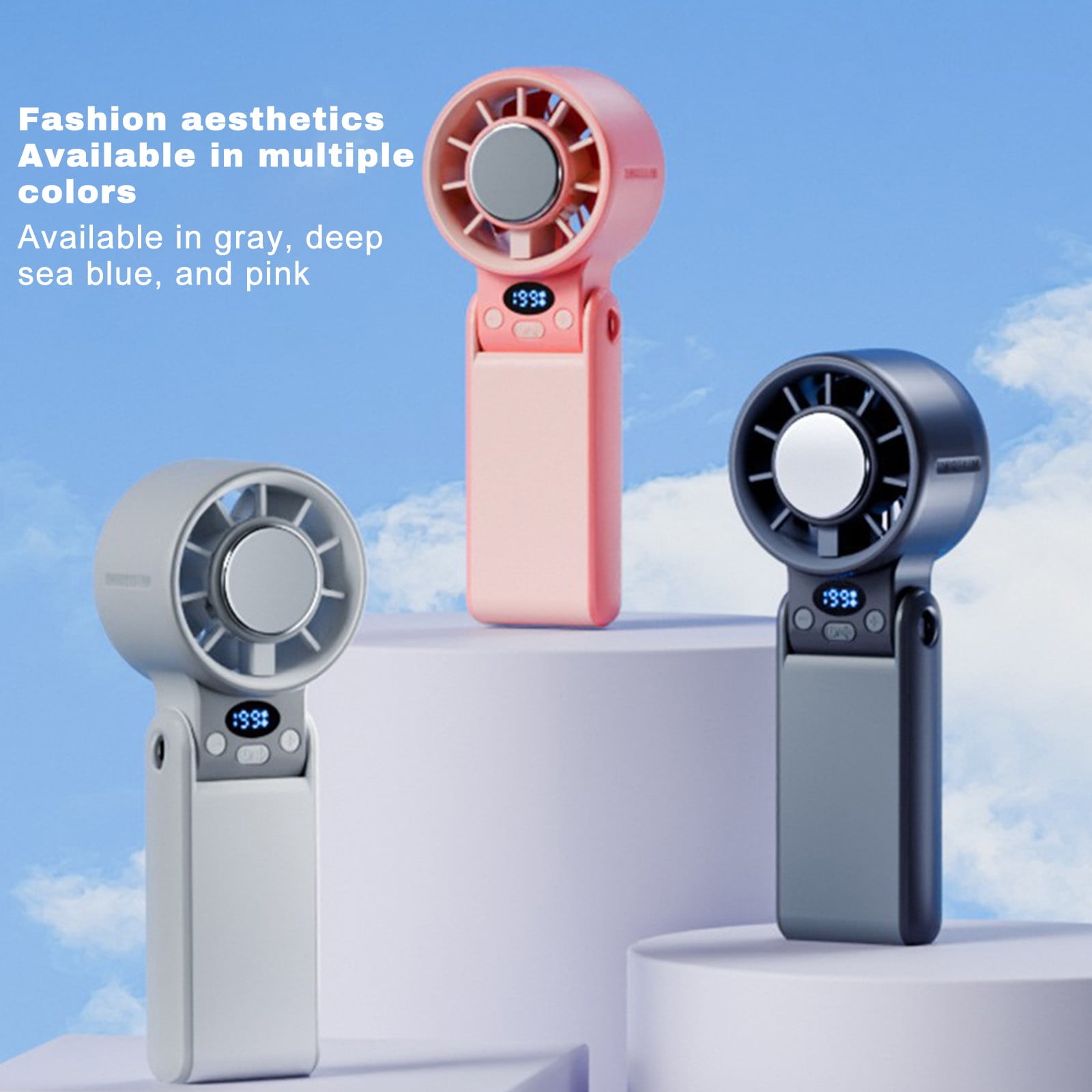 Fans on Clearance Summer Supplies Outdoor Birthday Gifts Portable ...