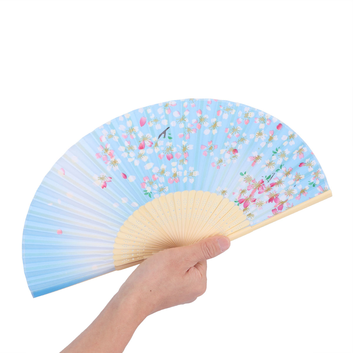 Fans Handheld Silk Fan Classic Japanese Fan Folding Hand Fan Folding ...