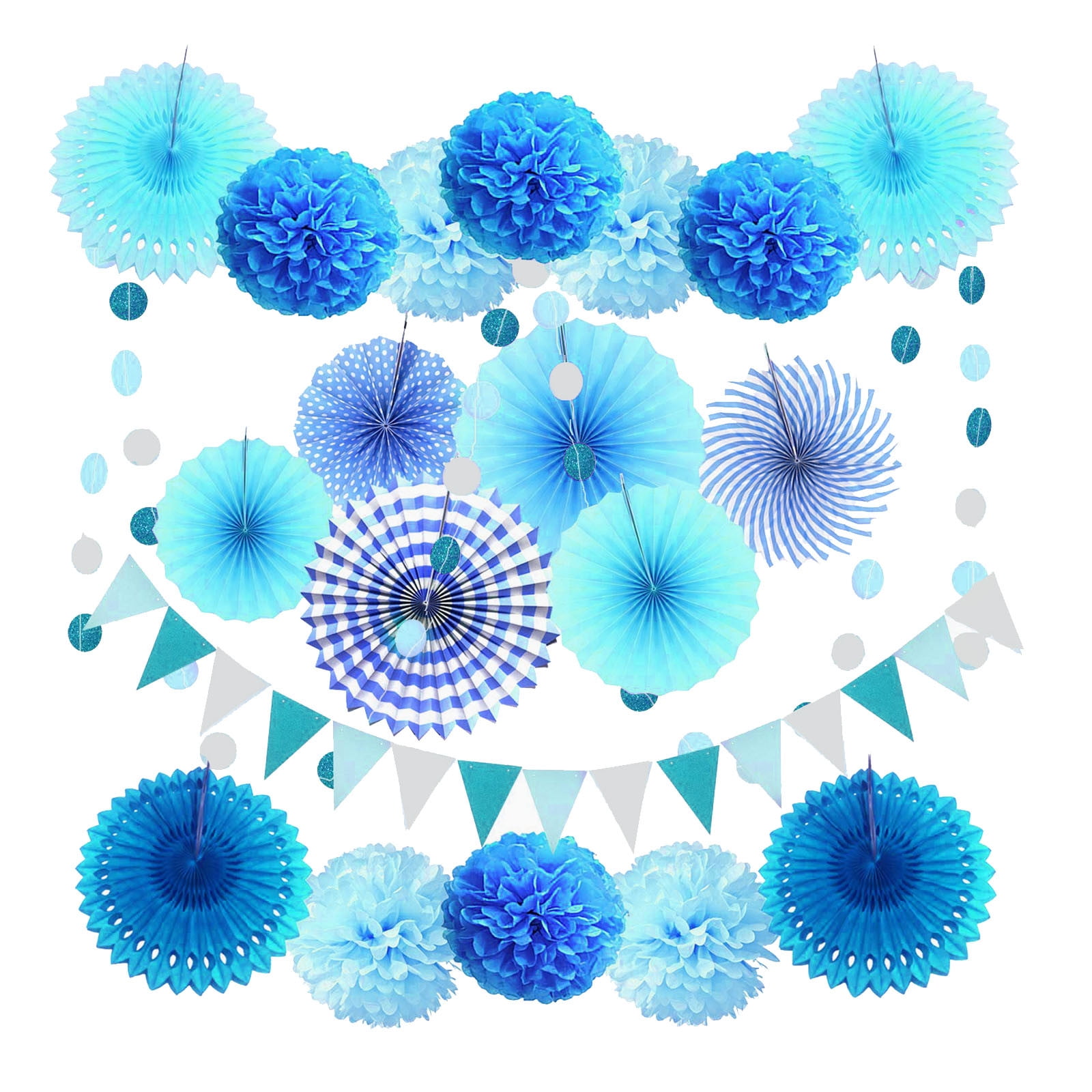 Fans+ Table Party Decor Decorations For Birthday Party Cover Supplies ...