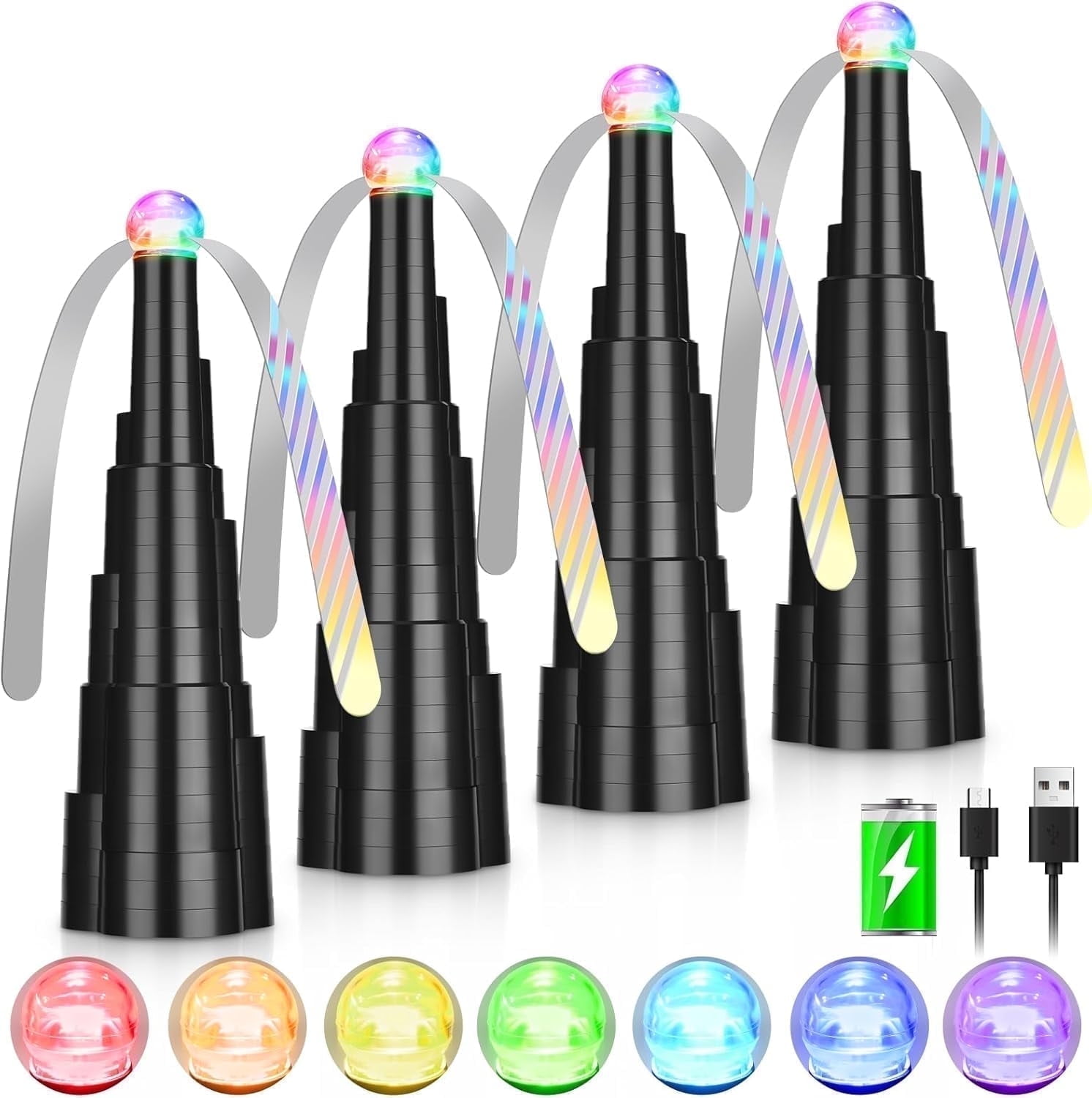 Fans for Tables, Fly Fan for Outdoor Table Keep Flies Away, Table Top ...