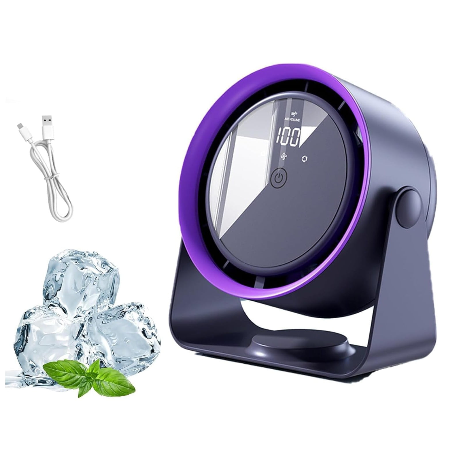 Fans That Blow Cold Air Battery Powered Mini Portable USB Cooler Fan ...