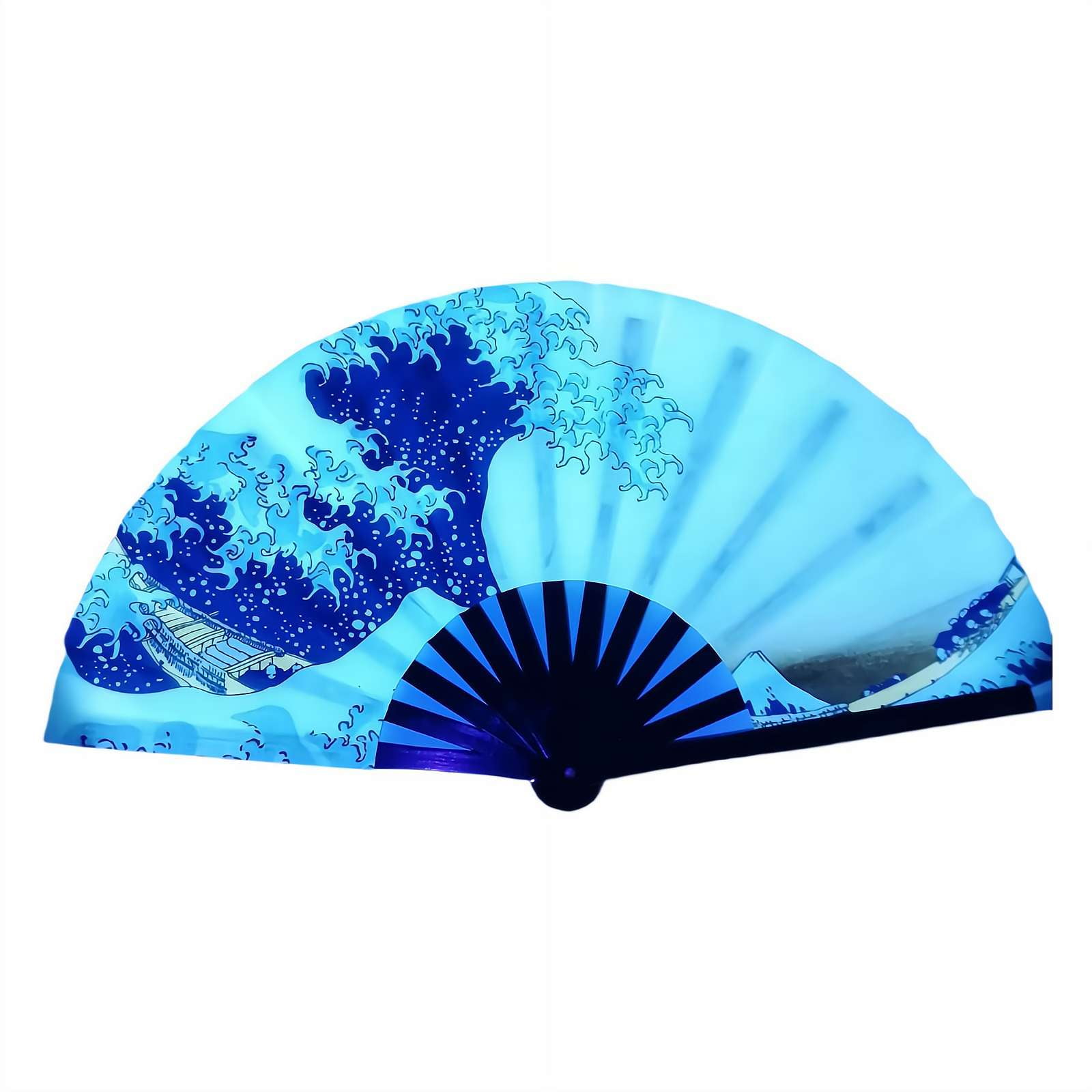 Fans for Line Dancing, 2025 New Colors Popping Fans, Large Folding Hand ...
