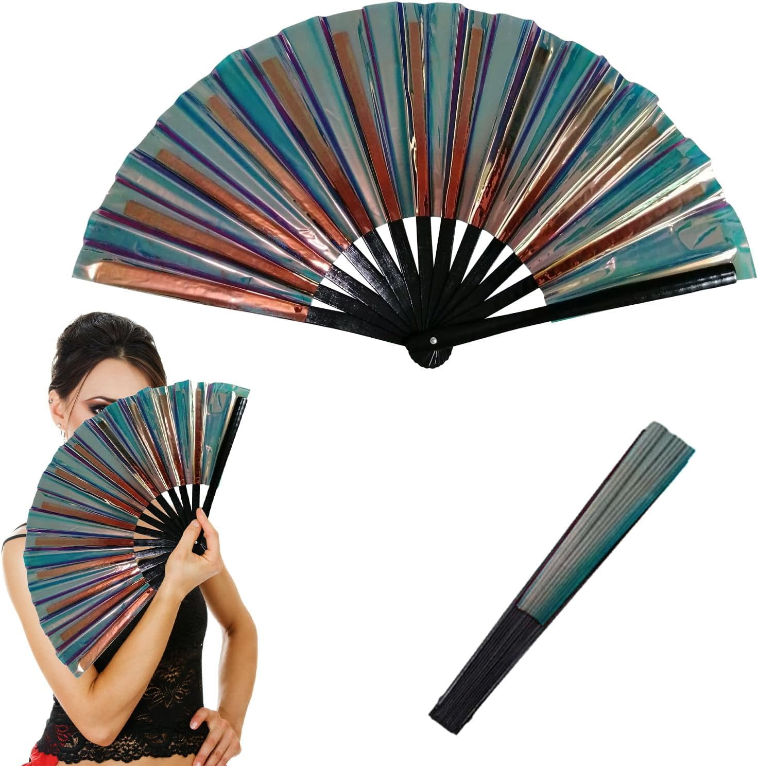 Fans for Line Dancing, 2025 Upgraded Boots on the Ground Fan Hand Fan ...