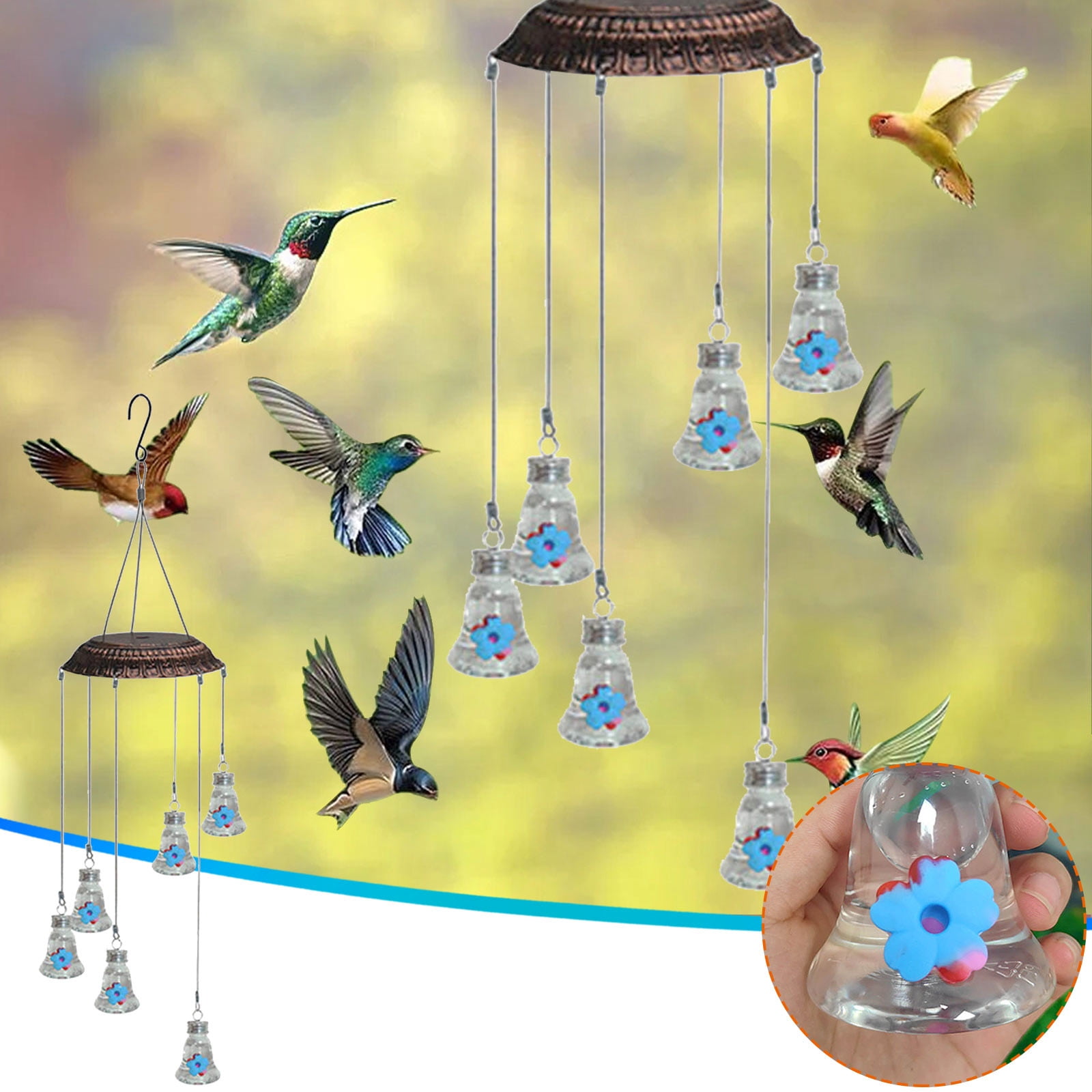 Fanshiluo Patio & Garden Supplies, Hummingbird Feeders 2024 Hummingbird ...