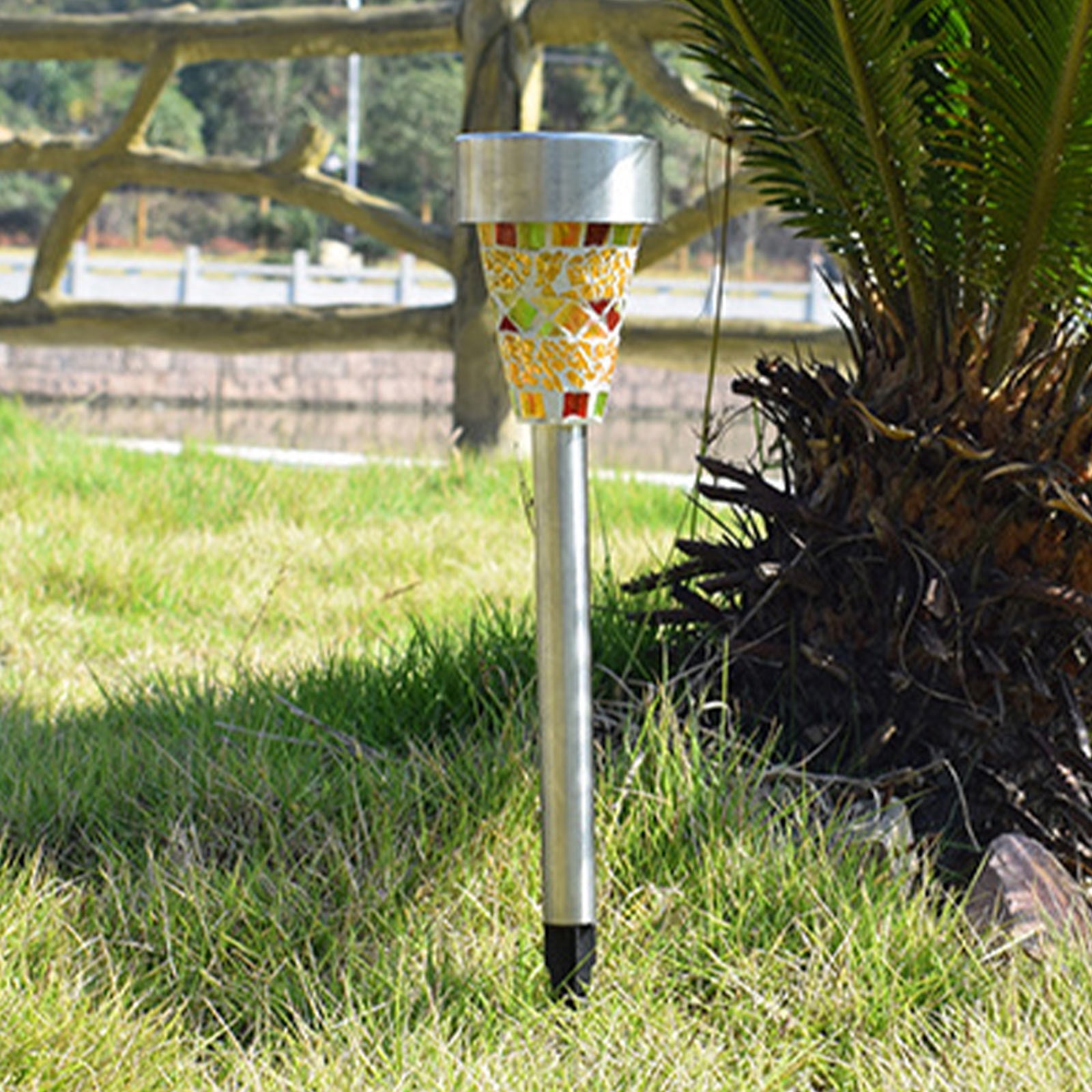 Fanshiluo Patio & Garden Supplies, LED Outdoor Solar Lights Land-scape ...