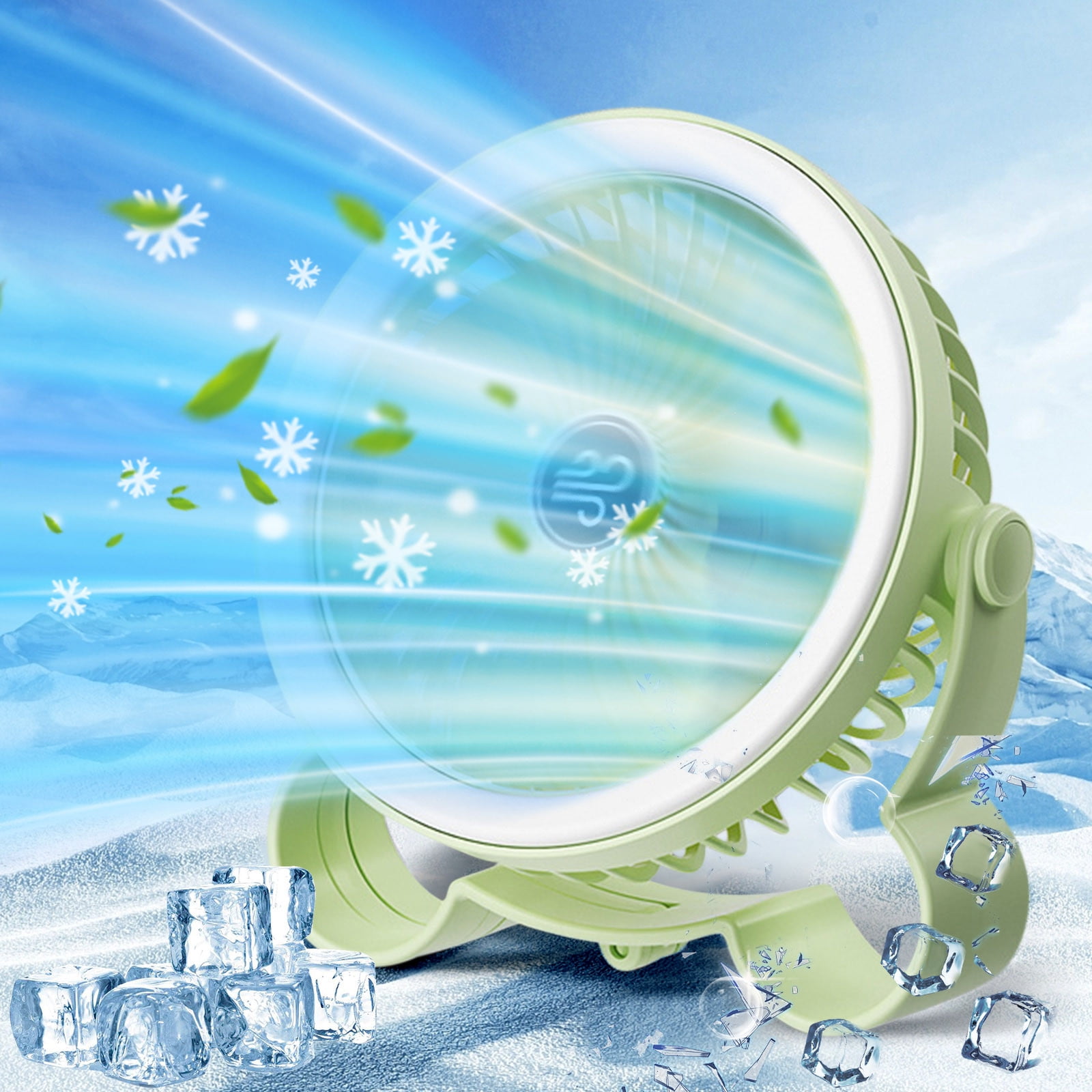 Fanshiluo Portable Electric Fan Cooler Household Appliance Manual USB ...