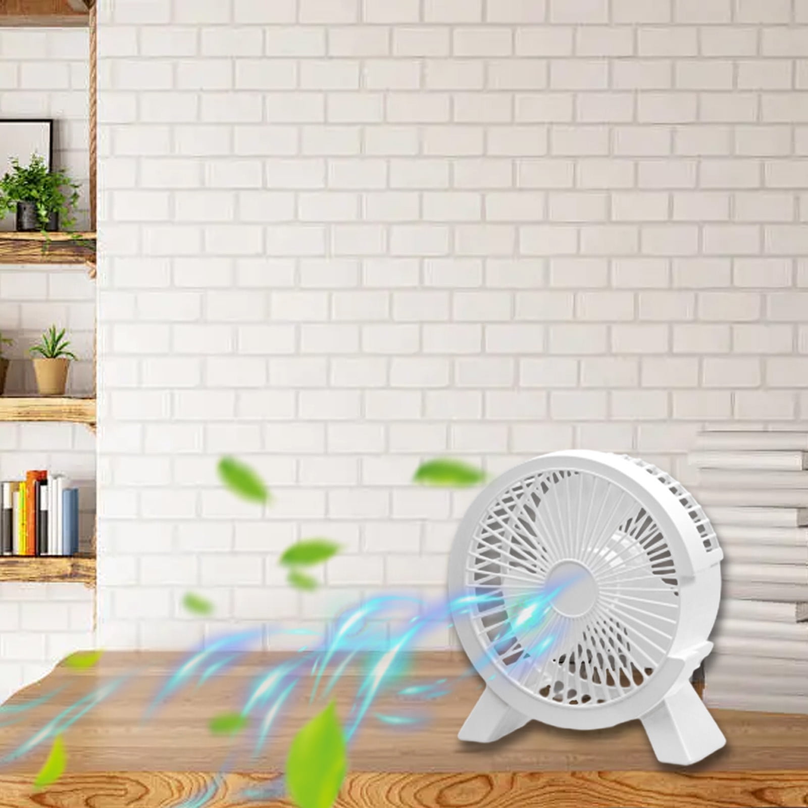 Fanshiluo USB Desk Fan Small But Powerful Portable Quiet Desktop Fan ...