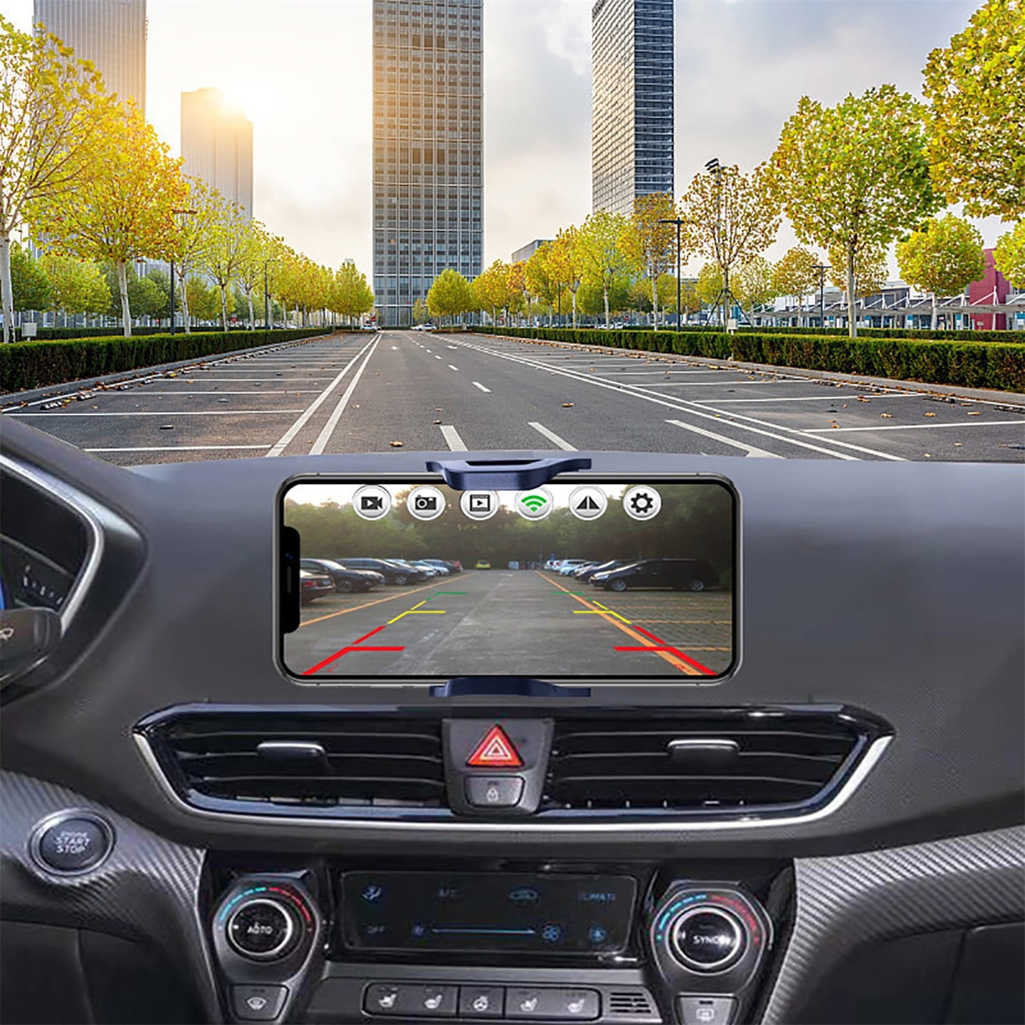 Fanshiluo WiFi Vehicle Reverse View Camera - Electronic Rearview Mirror ...