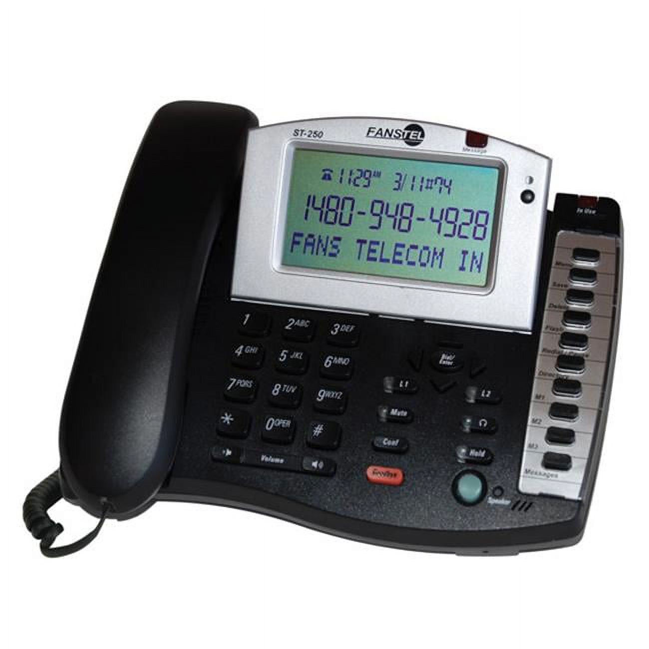 Fanstel Amplified Home Office Phone - Walmart.com