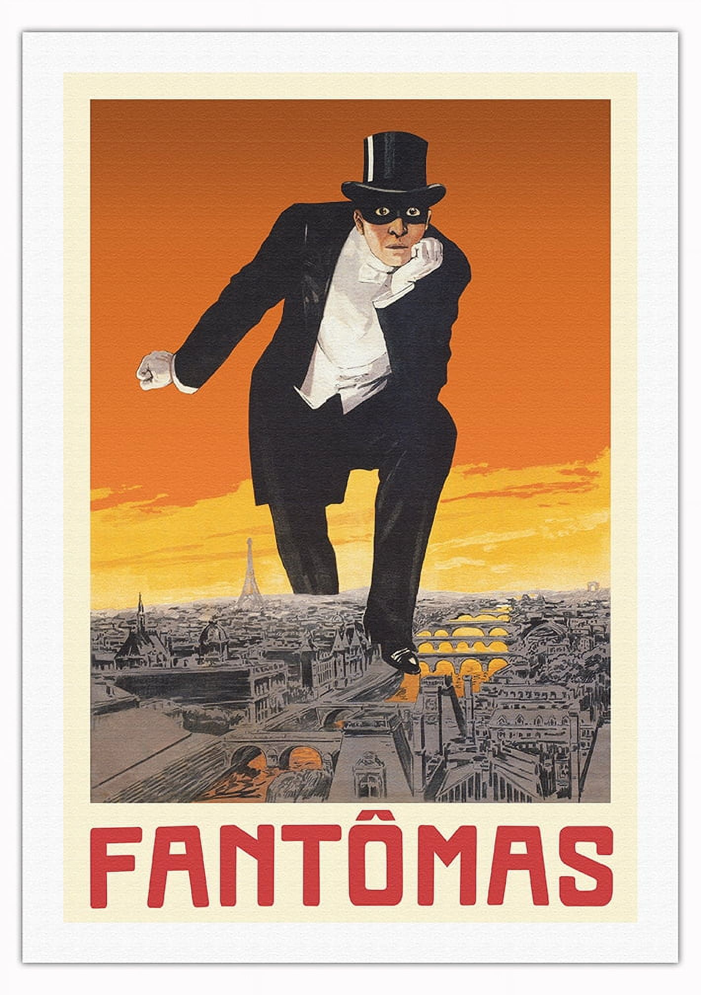 Fantômas - Silent Film Crime Serial - Starring Rene Navarre - Vintage ...