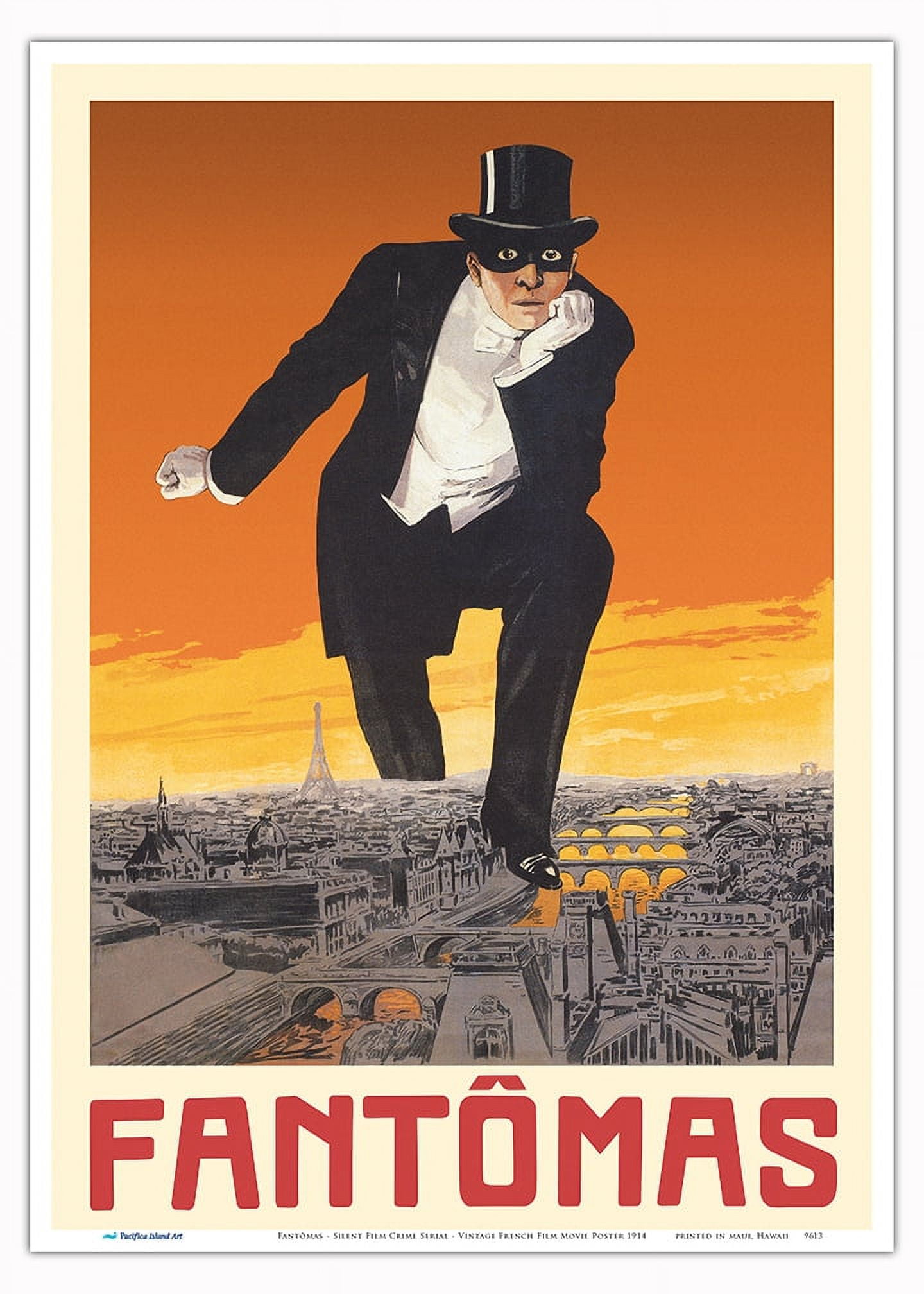 Fantômas - Silent Film Crime Serial - Starring Rene Navarre - Vintage ...