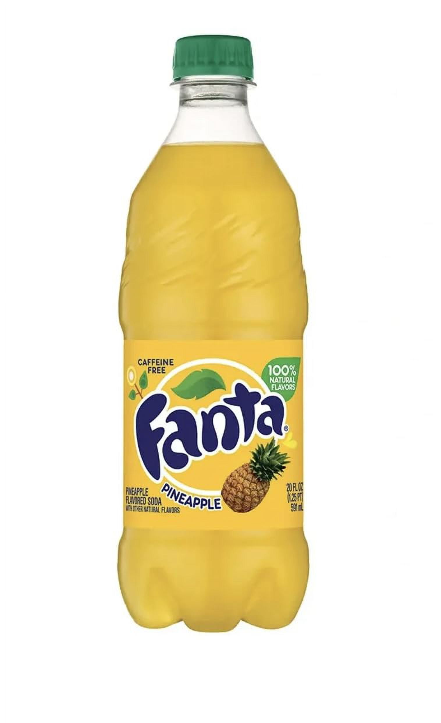 Fanta 24-Pack Pineapple Soda, 20 oz Bottles - Walmart.com