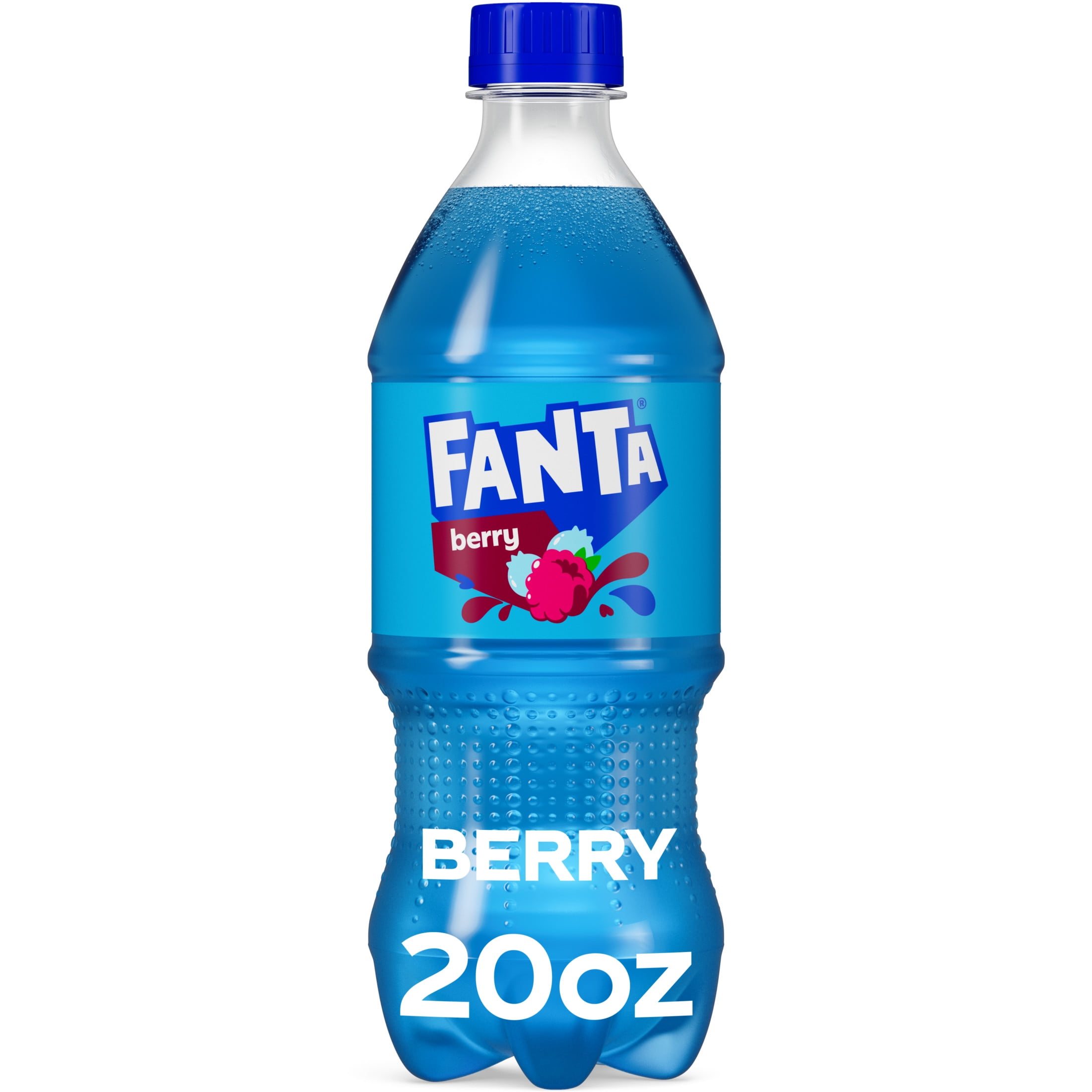 Fanta Berry Soda Pop, 20 fl oz Bottle - Walmart.com