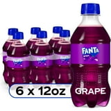 Fanta Grape Soda Bottles, 12 fl oz, 6 Pack - Walmart.com