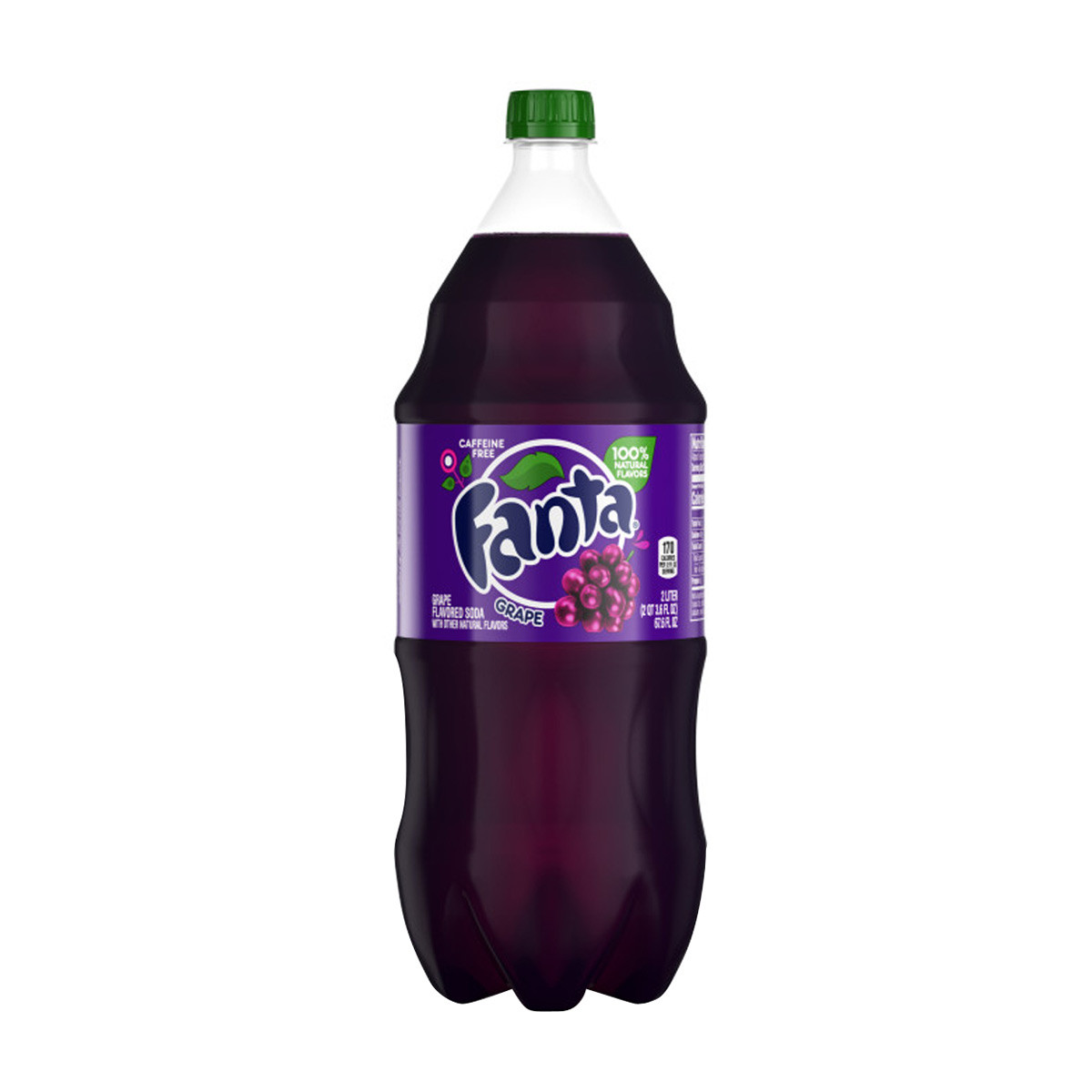 Fanta Grape Soda Fruit Flavored Soft Drink, 2 Liters - Walmart.com