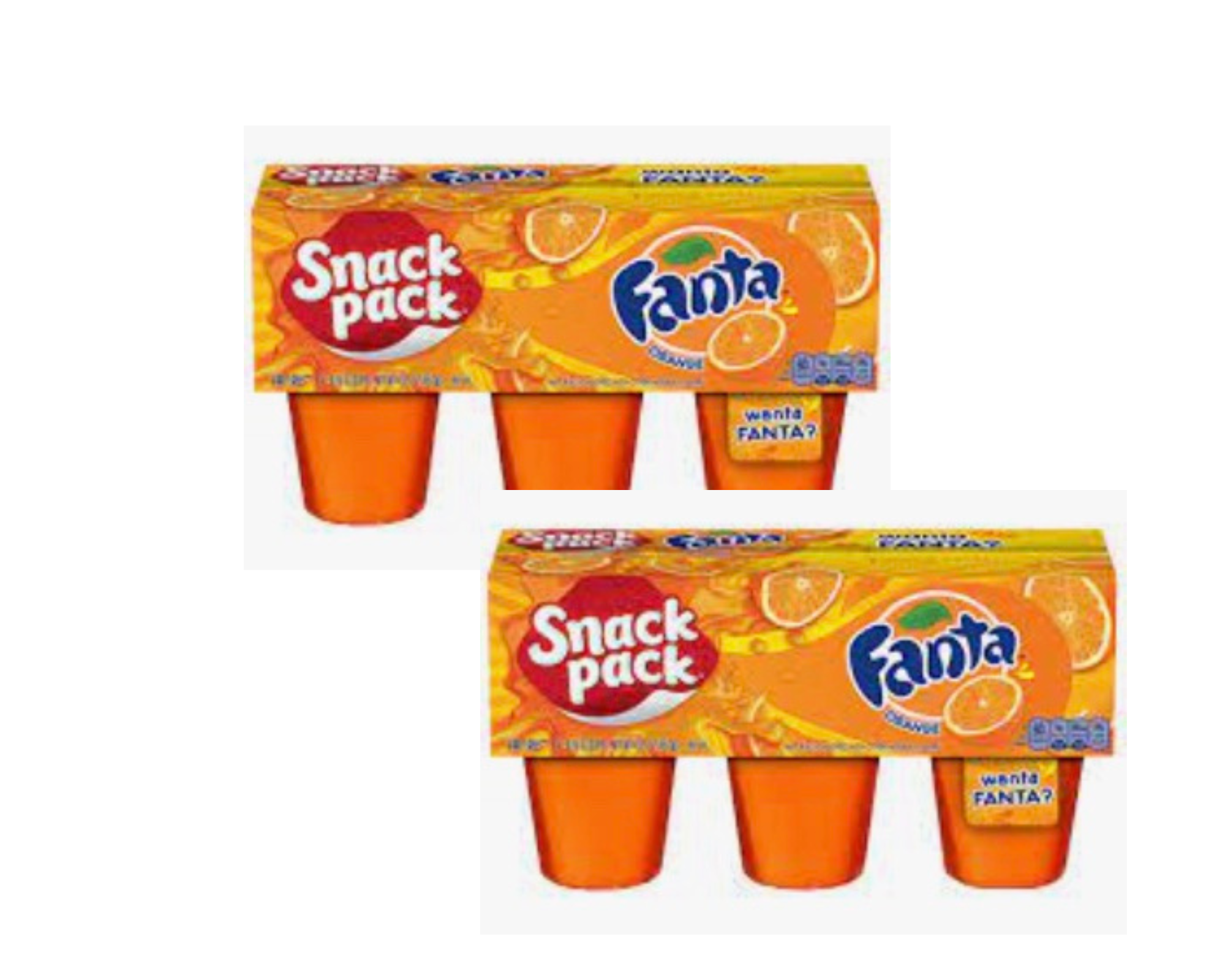 Fanta Jello Snack Pack Orange, 24 Cups Total - Walmart.com