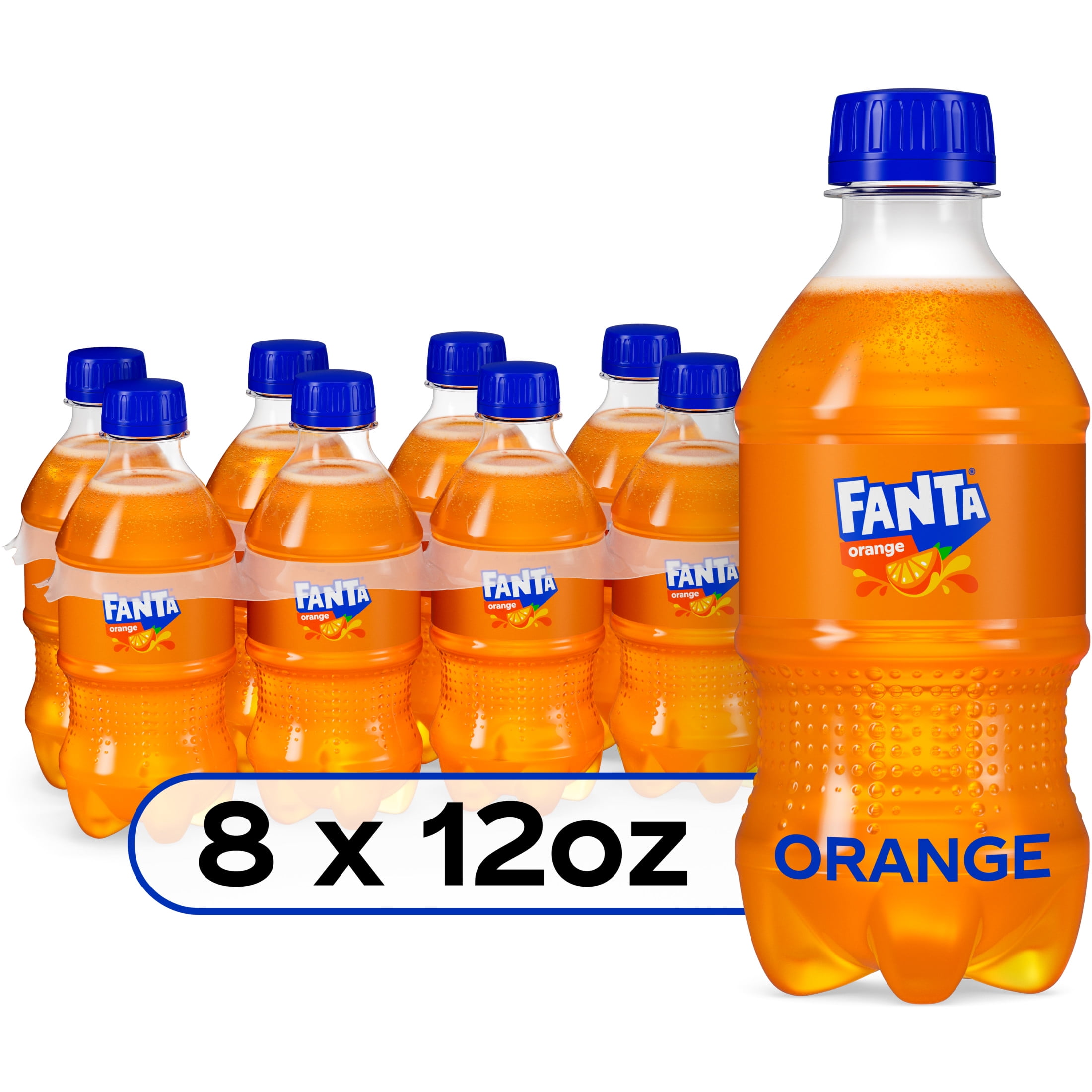 Fanta Orange Fruit Soda: All-Natural, Refreshing, Iconic Citrus Flavor ...