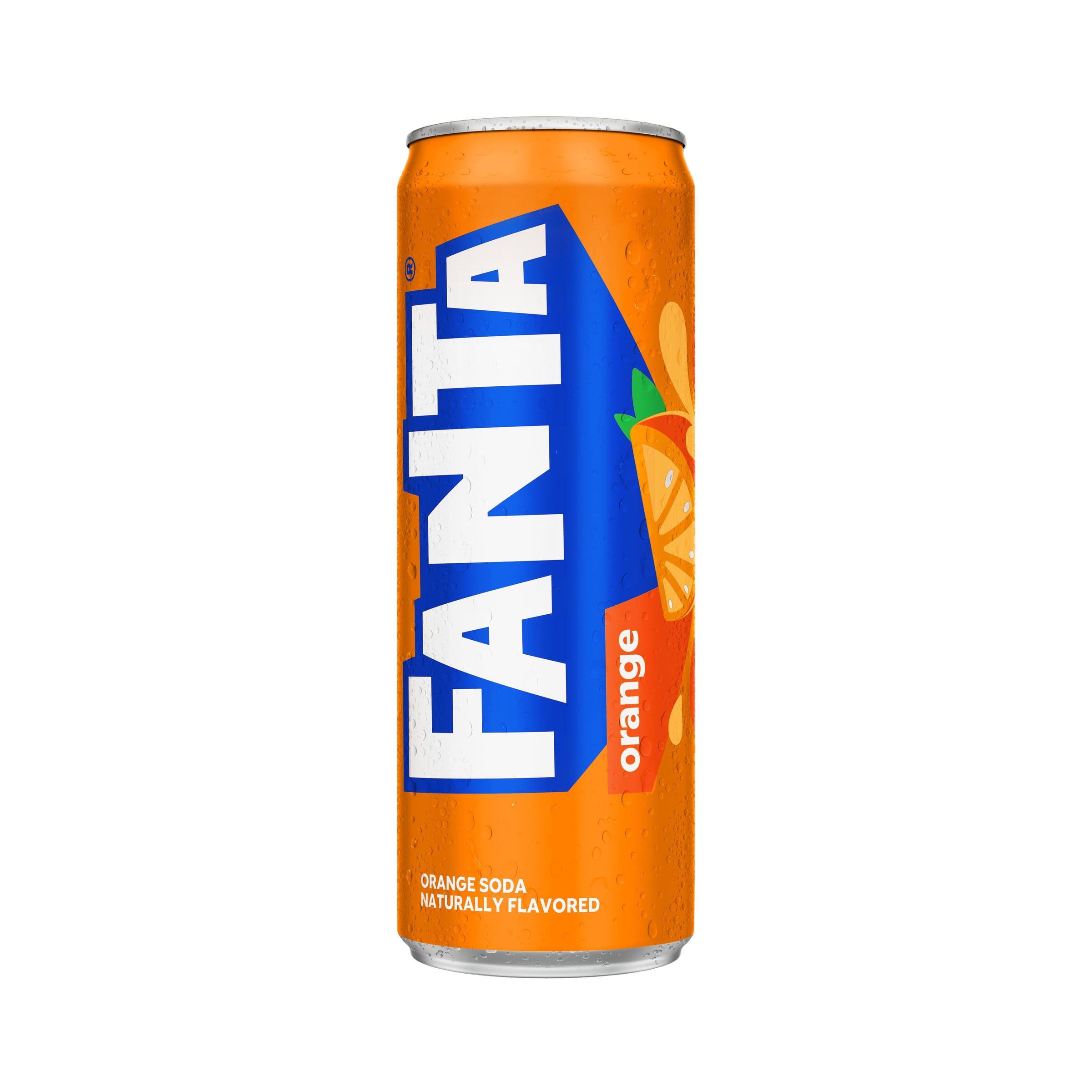 Fanta Orange Soda Can, 12 fl oz - Walmart.com