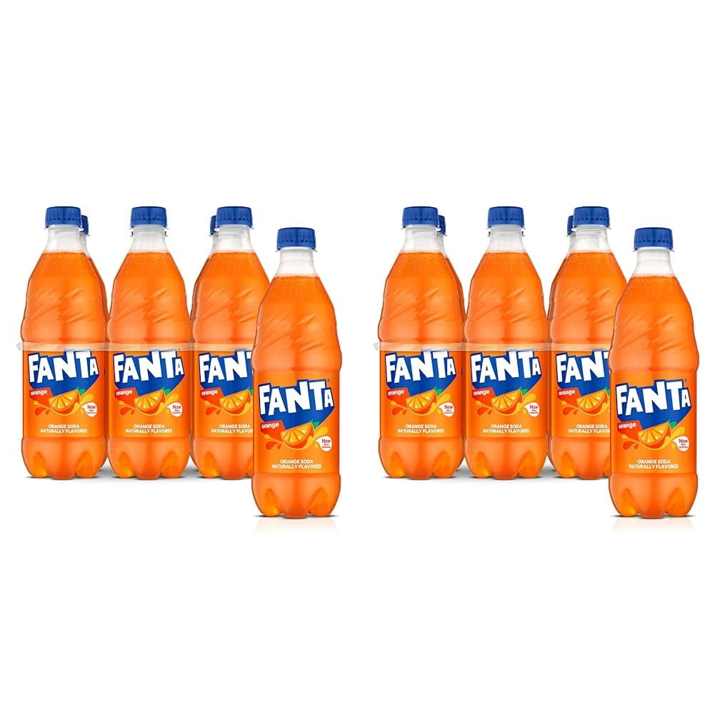 Fanta Orange Soda, Refreshingly Fruity Soft Drink, 16.9 Fl Oz, 12 Pack - Walmart.com