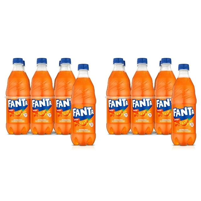Fanta Orange Soda Fruit Flavored Soft Drink, 16.9 Fl Oz, 12 Pack. - Walmart.com
