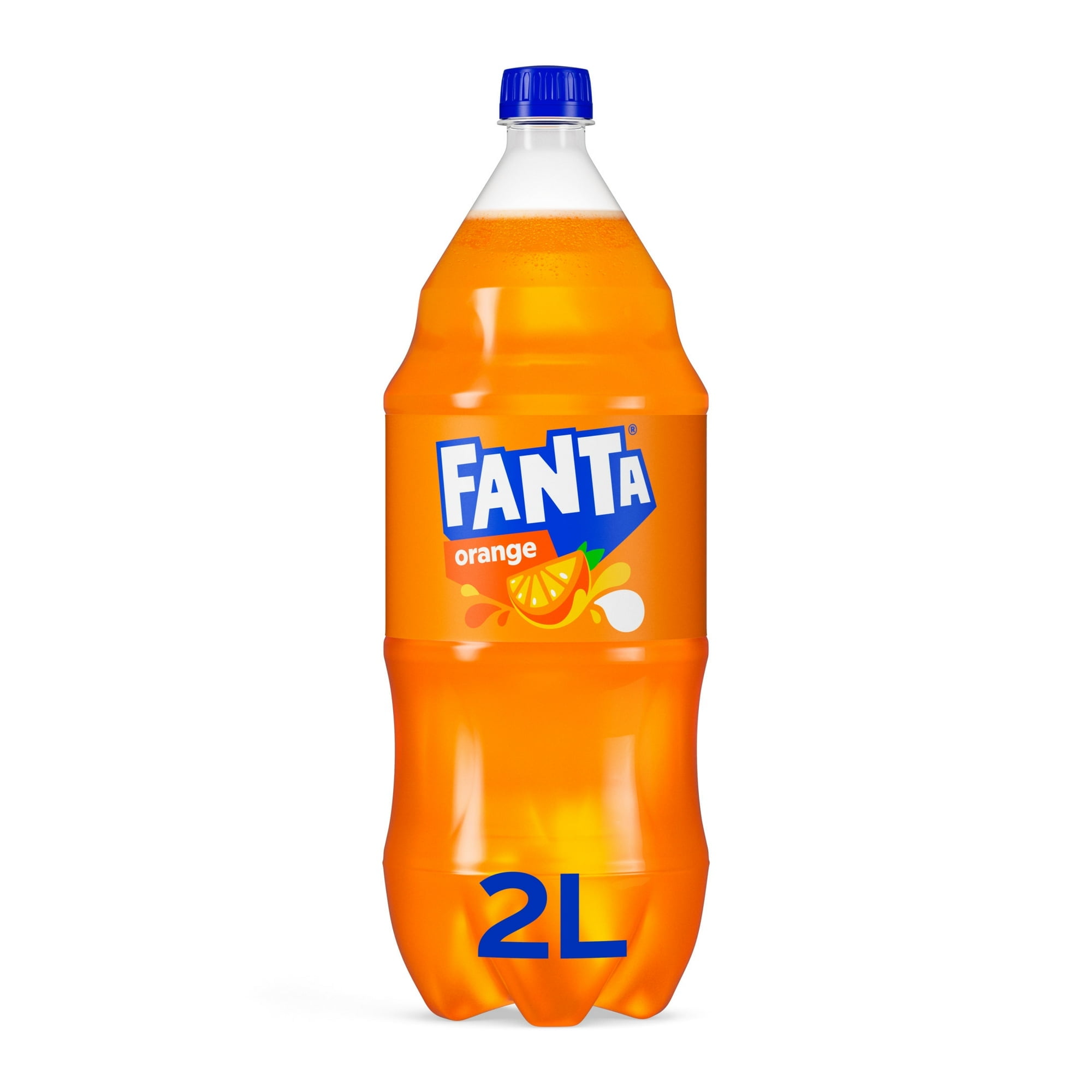 Fanta Orange Soda Pop, 2 Liter Bottle - Walmart.com