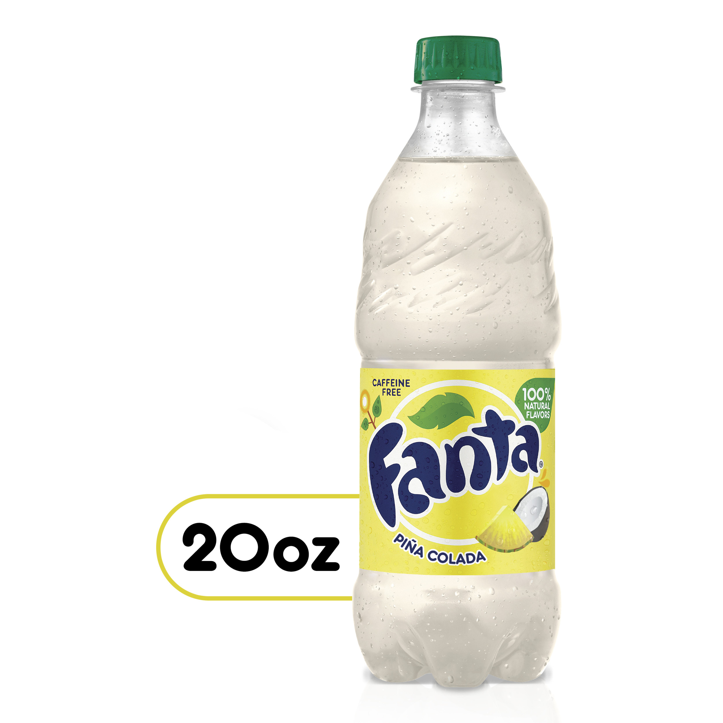 Fanta Pina Colada Soda Pop, 20 fl oz Bottle - Walmart.com