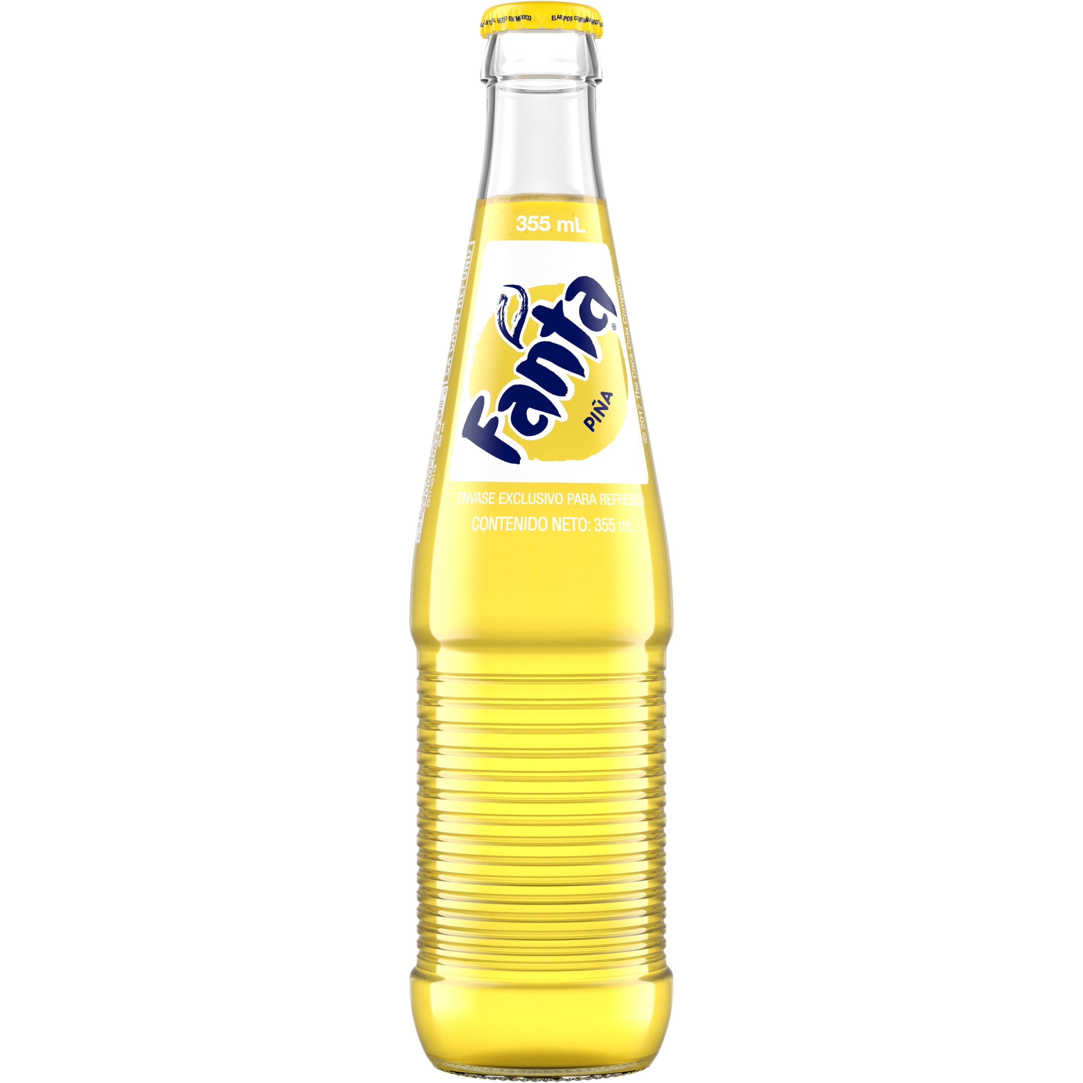 Fanta Pineapple Soda Pop, 355 mL Glass Bottle - Walmart.com