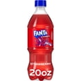 Caffeine-Free, Fanta Strawberry Fruit Soda, 20 fl oz Bottle - Walmart.com