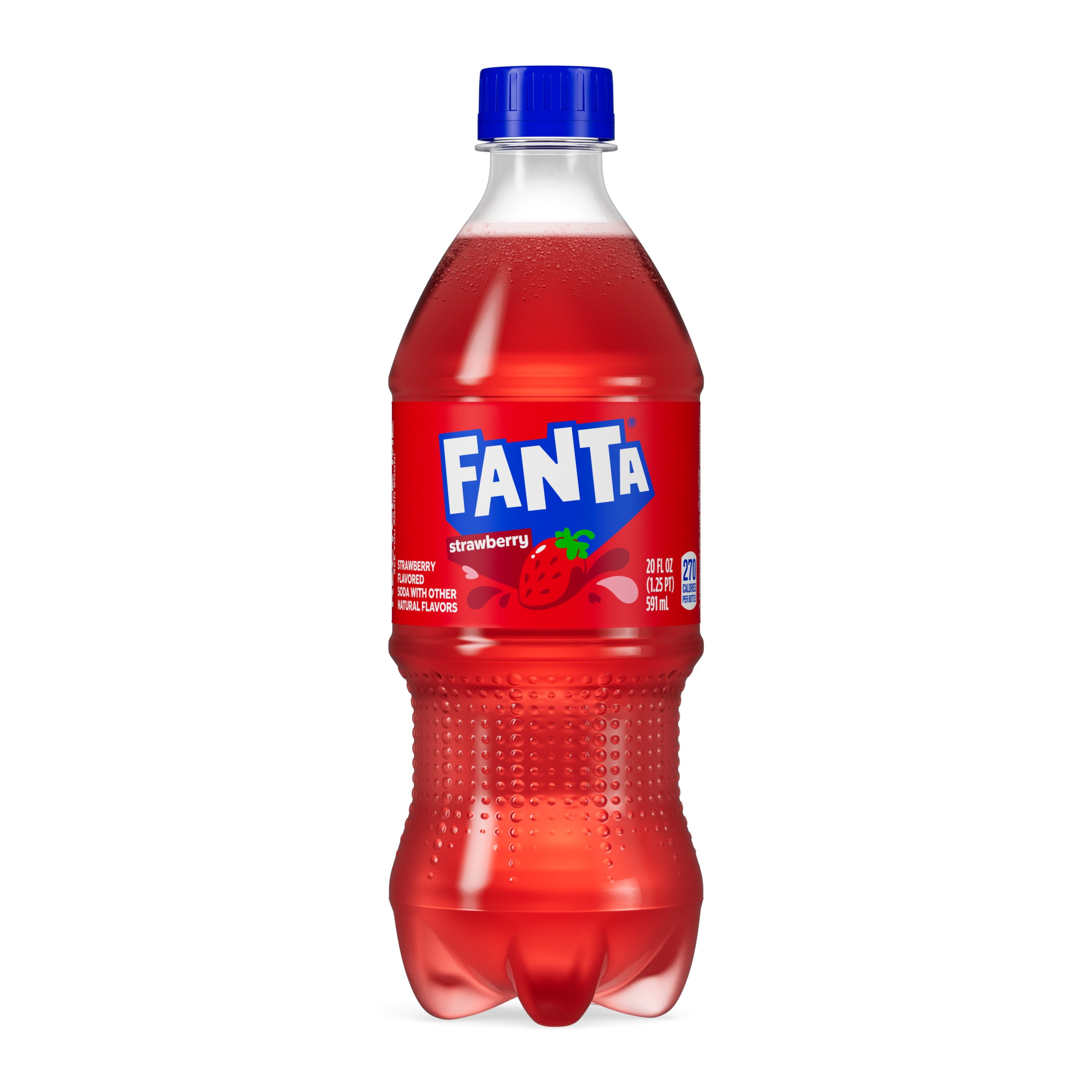 Fanta Strawberry Soda - 20 oz (Packaging Varies) - Walmart.com